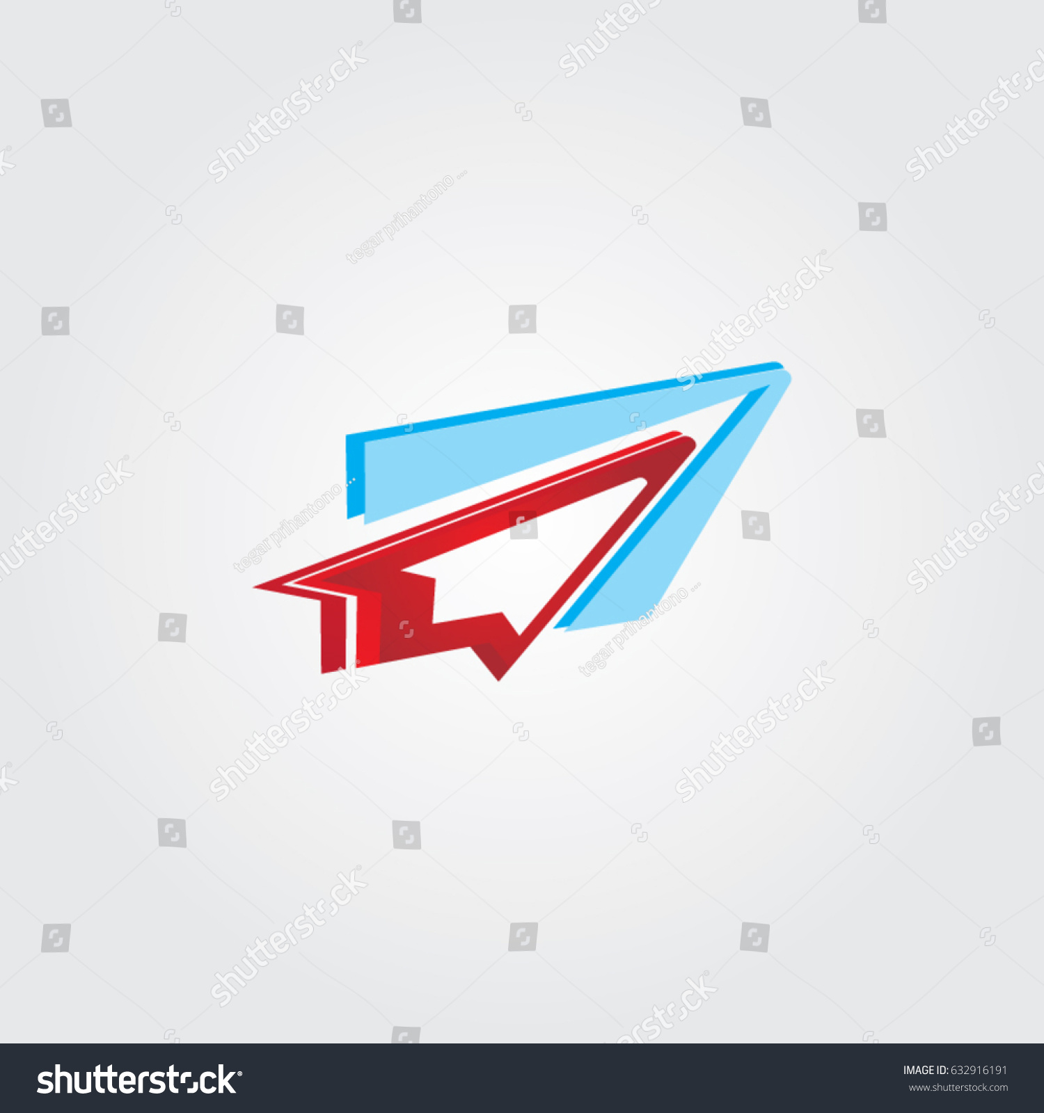 Arrow Logo Icon Flying Stock Vector (Royalty Free) 632916191 | Shutterstock