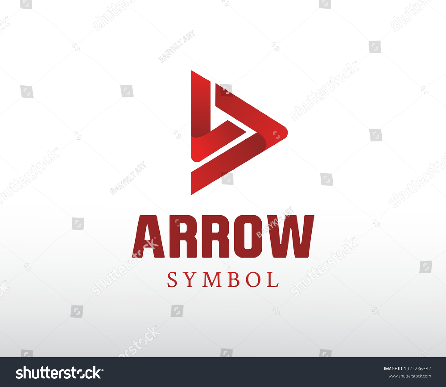 Arrow Logo Simbol Logo Creative Simple Stock Vector (Royalty Free ...