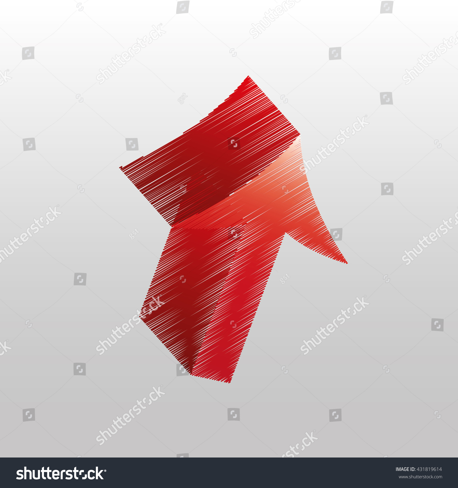 Arrow Sign Design Stock Vector (Royalty Free) 431819614 | Shutterstock