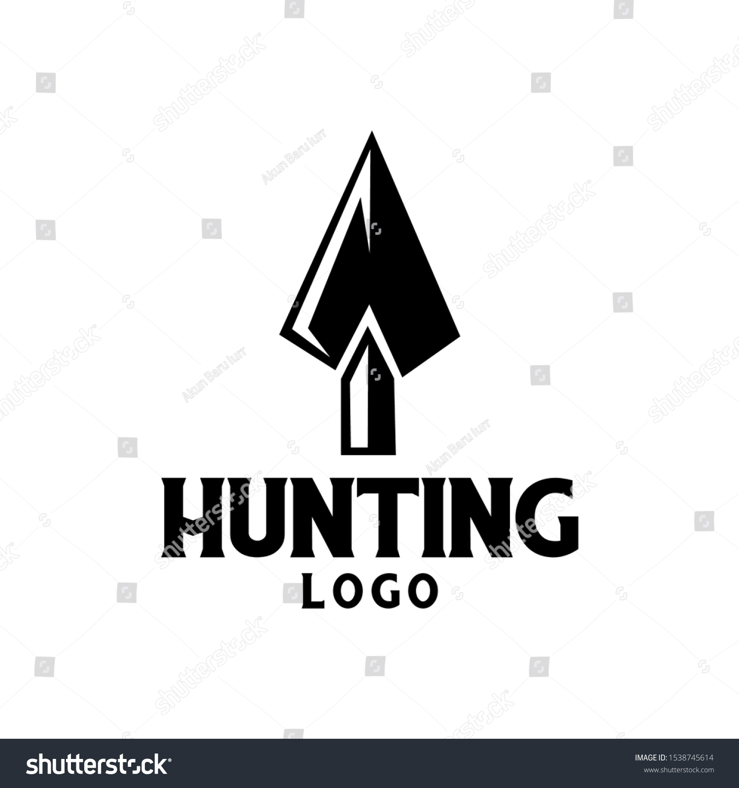 Arrowhead Logo Design Inspiration Vector Stock Vector (Royalty Free ...