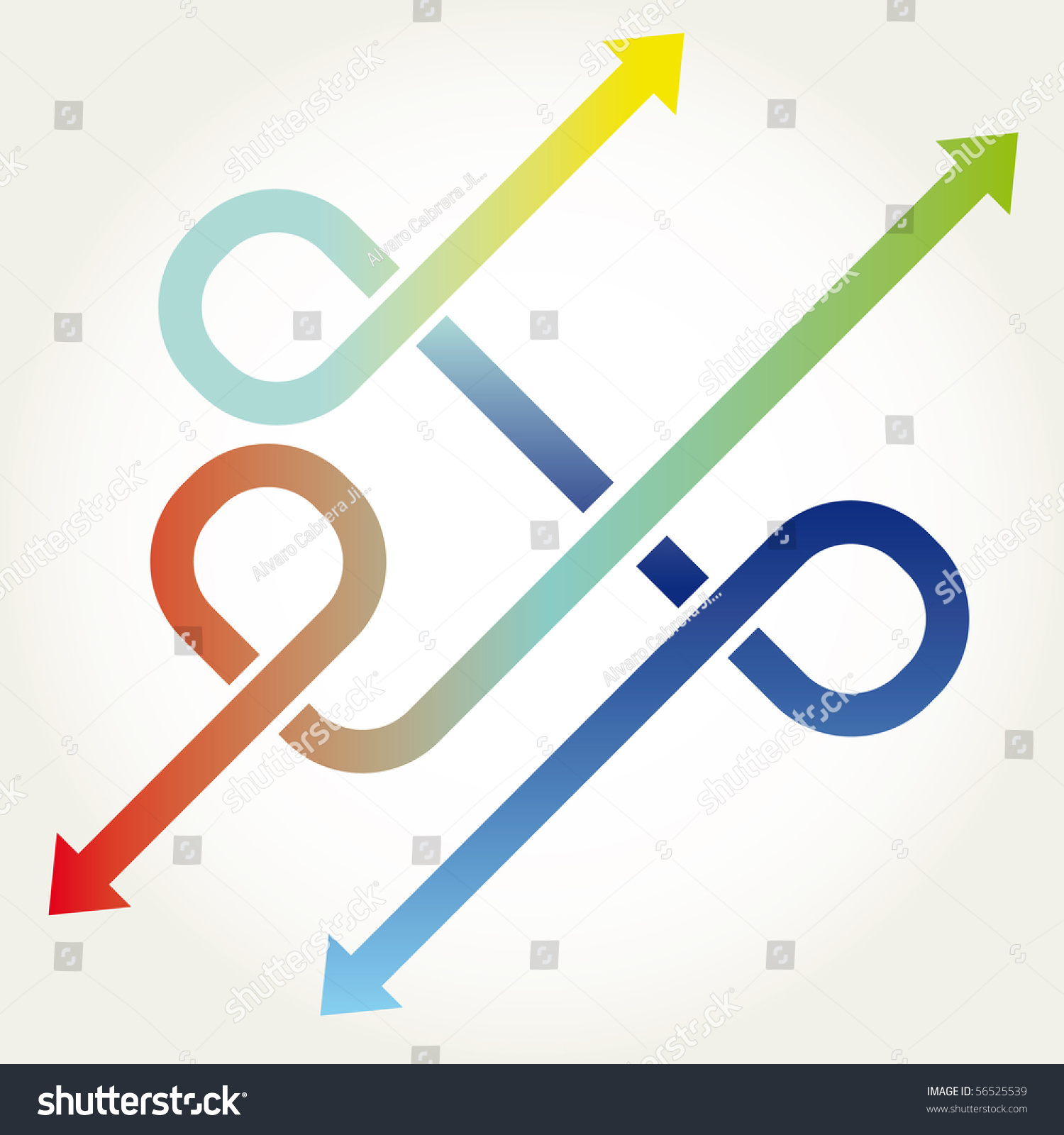 Arrows Background Vector Abstract Stock Vector (Royalty Free) 56525539