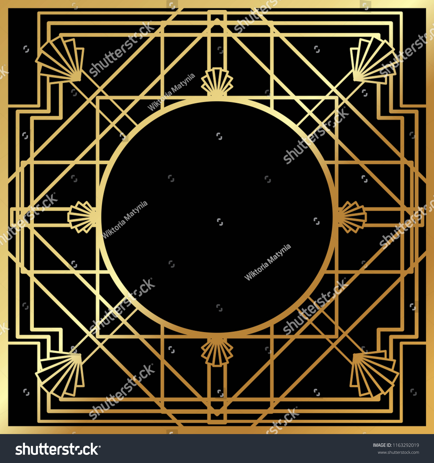 Art Deco Gatsby Inspired Roaring 20s Stock Vector (Royalty Free) 1163292019 Art Deco Gatsby Inspired Roaring 20s Stock Vector (Royalty Free) 1163292019