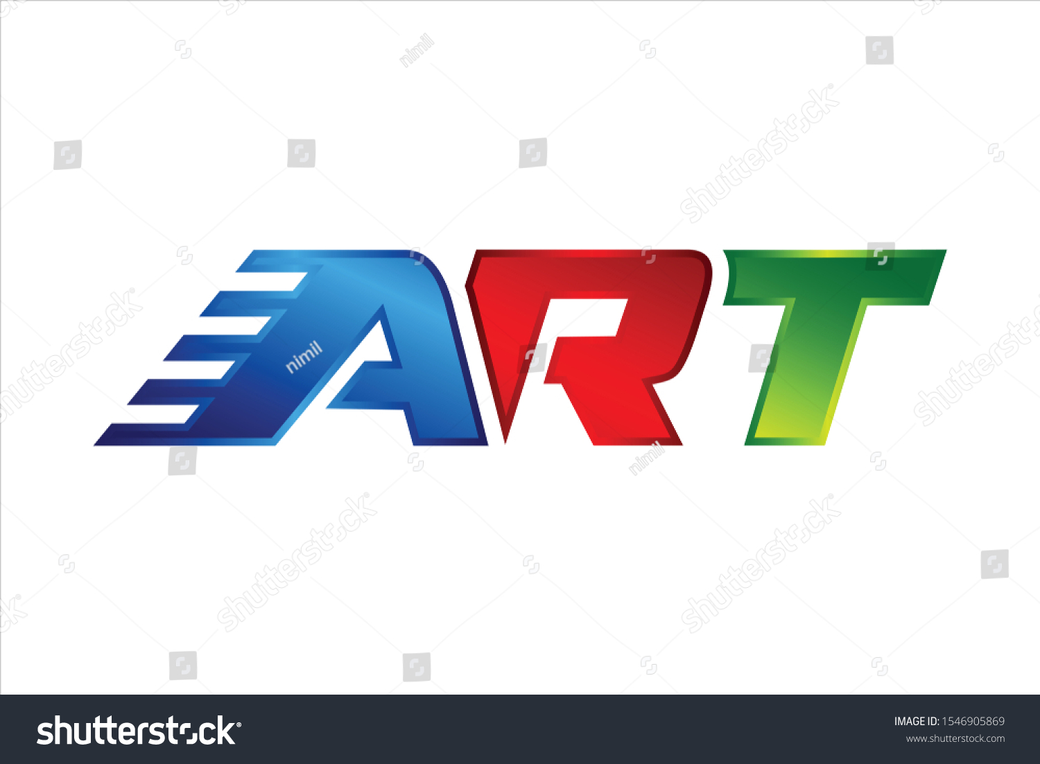 Art Logo Design Vector Simple Clean Stock Vector (Royalty Free ...