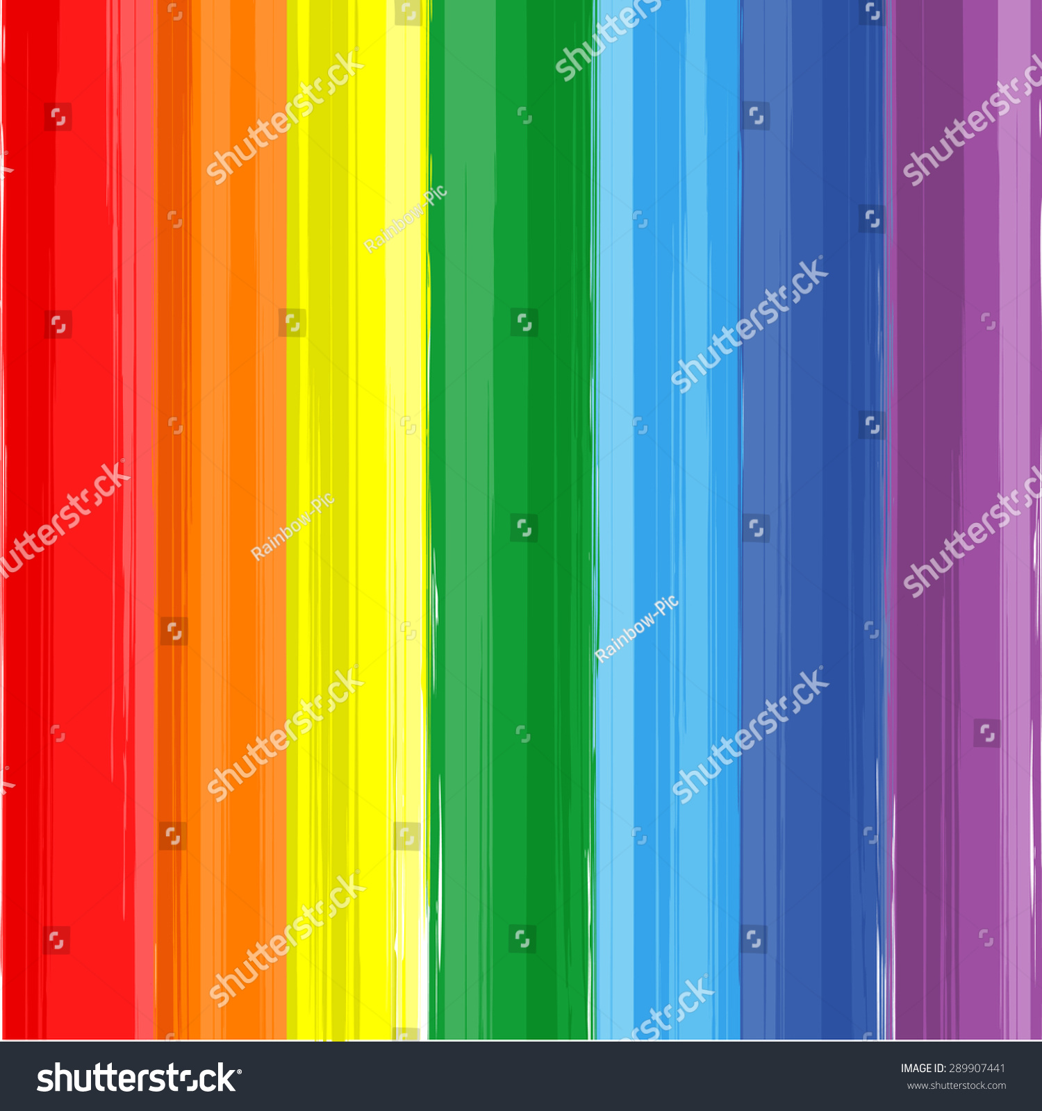 Art Rainbow Color Paint Splash Vector Stock Vector (Royalty Free) 289907441