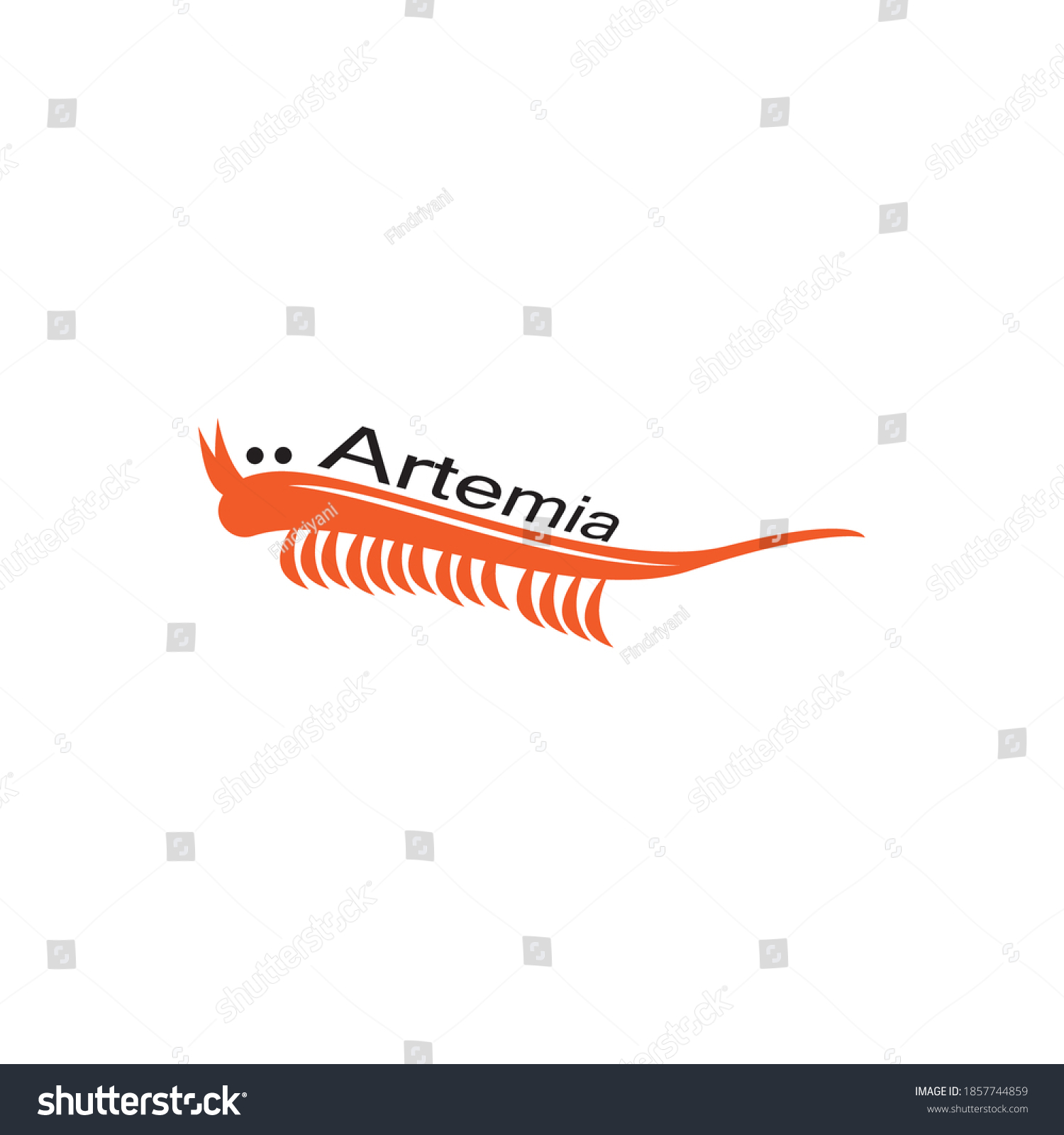 Artemia Logo Vector Template Illustration Stock Vector (Royalty Free ...
