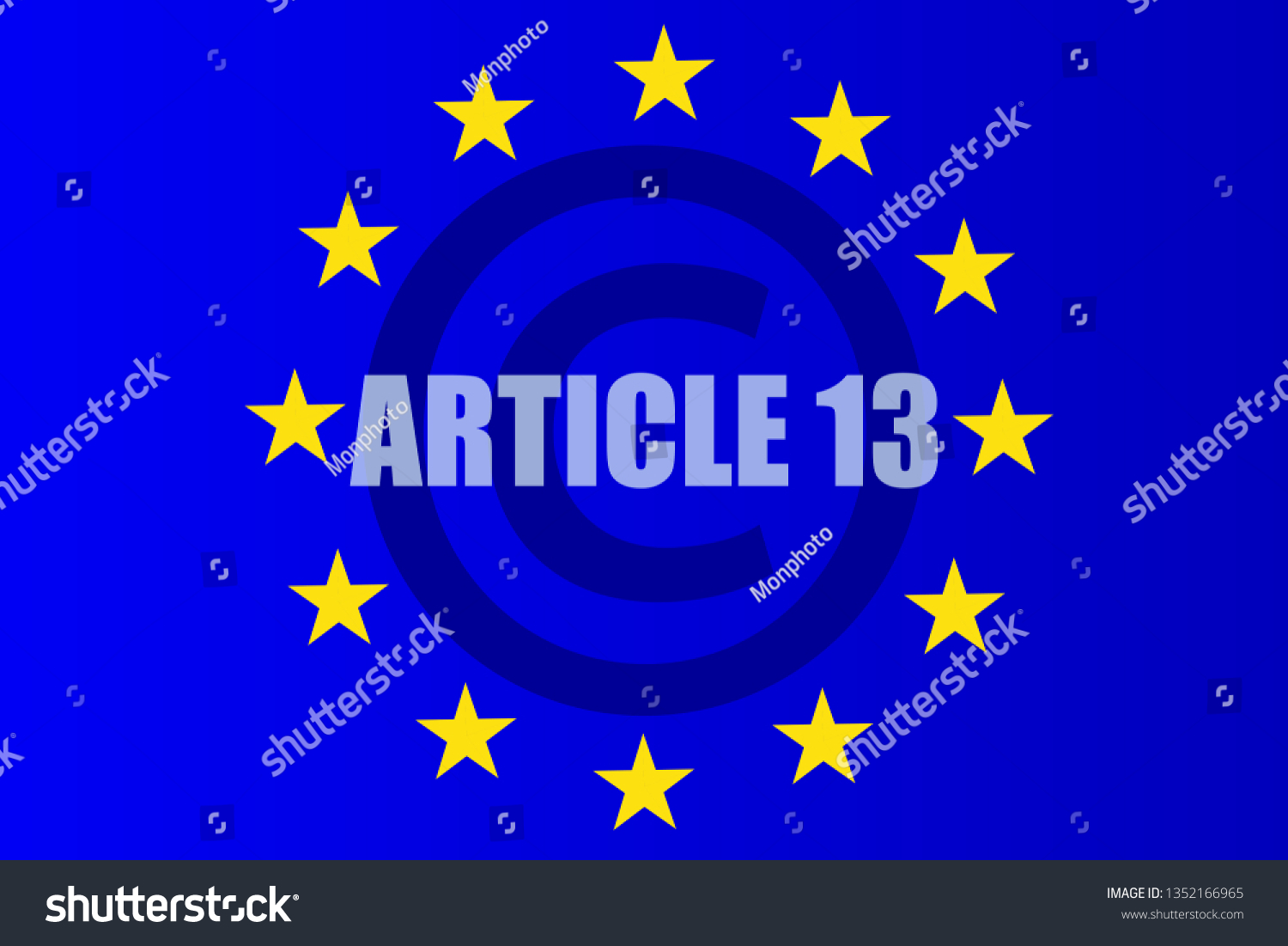 Article 13 European Internet Stock Vector (Royalty Free) 1352166965 ...