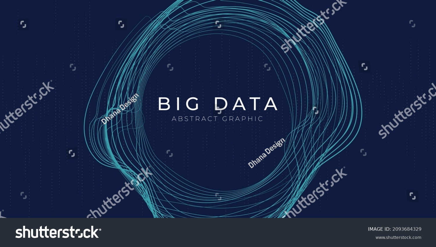 Artificial Intelligence Background Digital Technology Deep Stock Vector ...