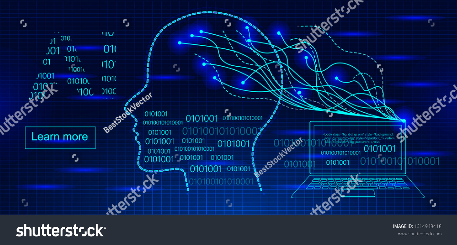 Artificial Intelligence Digital Technology Concept Vector Stock Vector ...