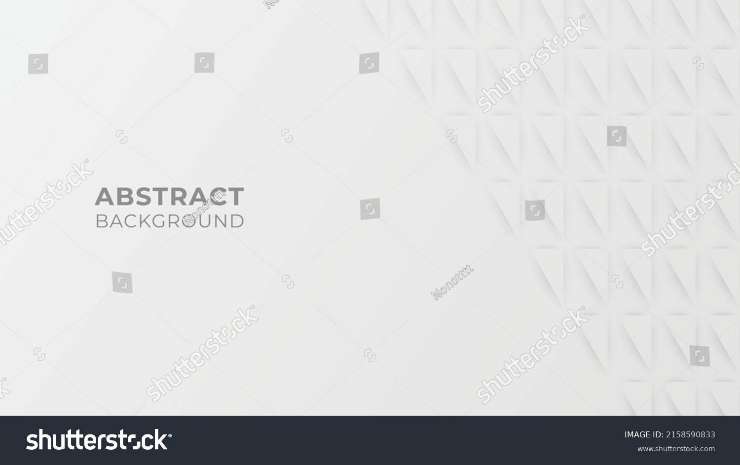 Asbtract Texture Background 3d Triangle Paper Stock Vector (Royalty ...