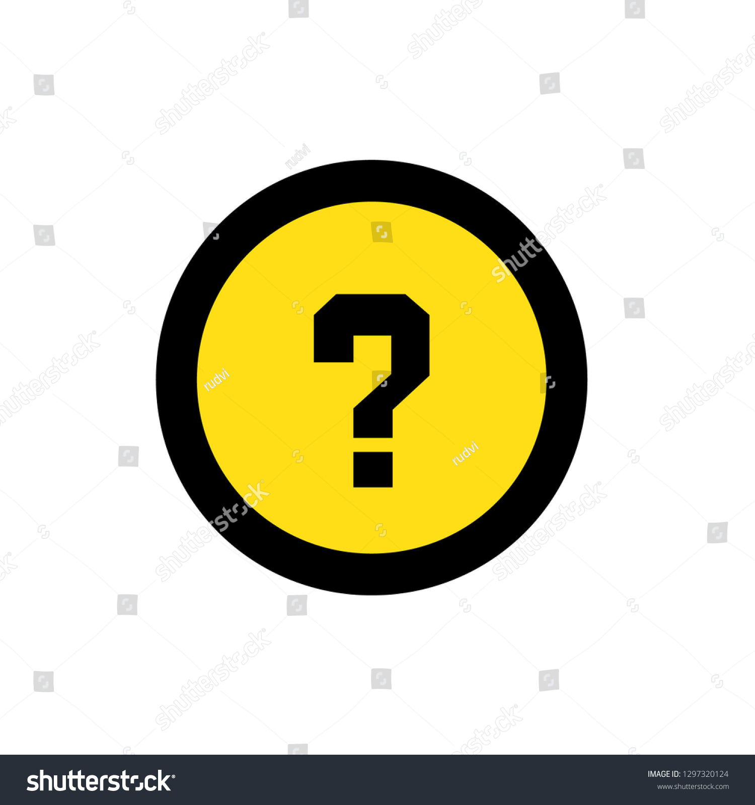 Ask Symbol Icon Circle Question Circle Stock Vector (Royalty Free ...