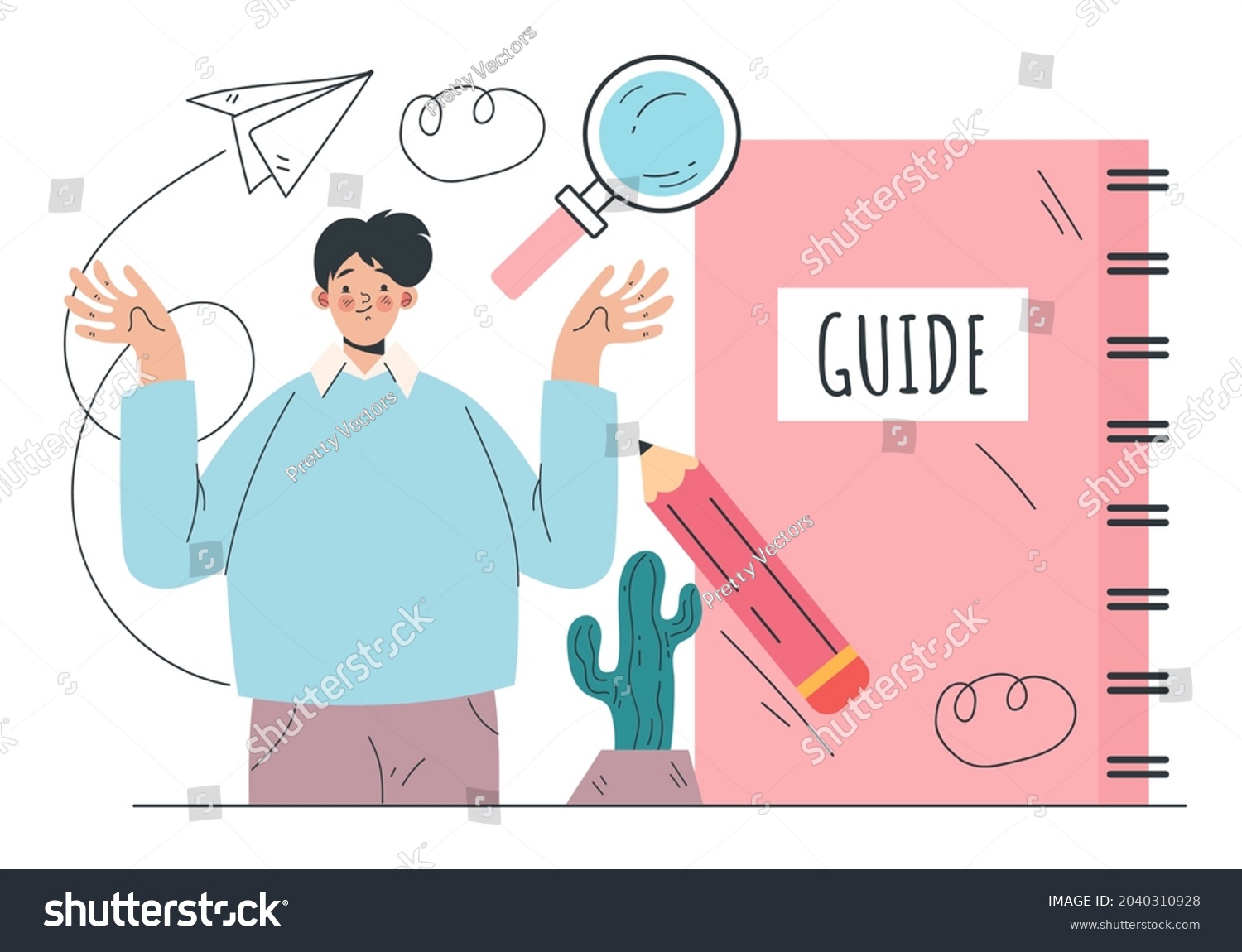Asking Analytics Help People Thinking Faq Stock Vector (Royalty Free ...