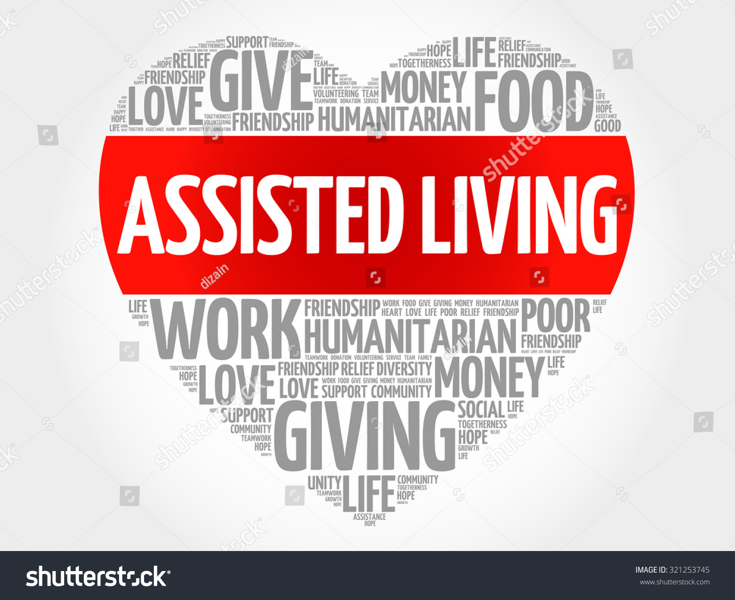 Assisted Living Word Cloud Heart Concept Stock Vector (Royalty Free ... Assisted Living Word Cloud Heart Concept Stock Vector (Royalty Free ...