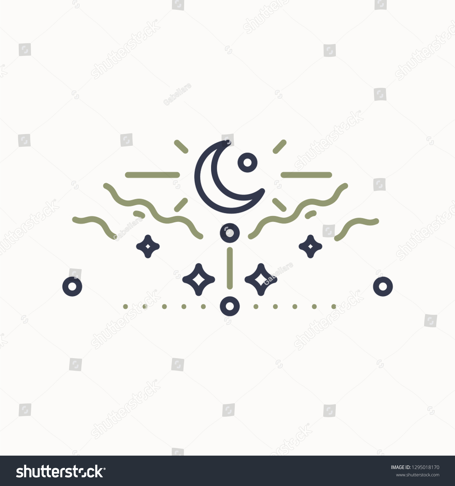 Astral Logo Cosmic Vectors Stock Vector (Royalty Free) 1295018170