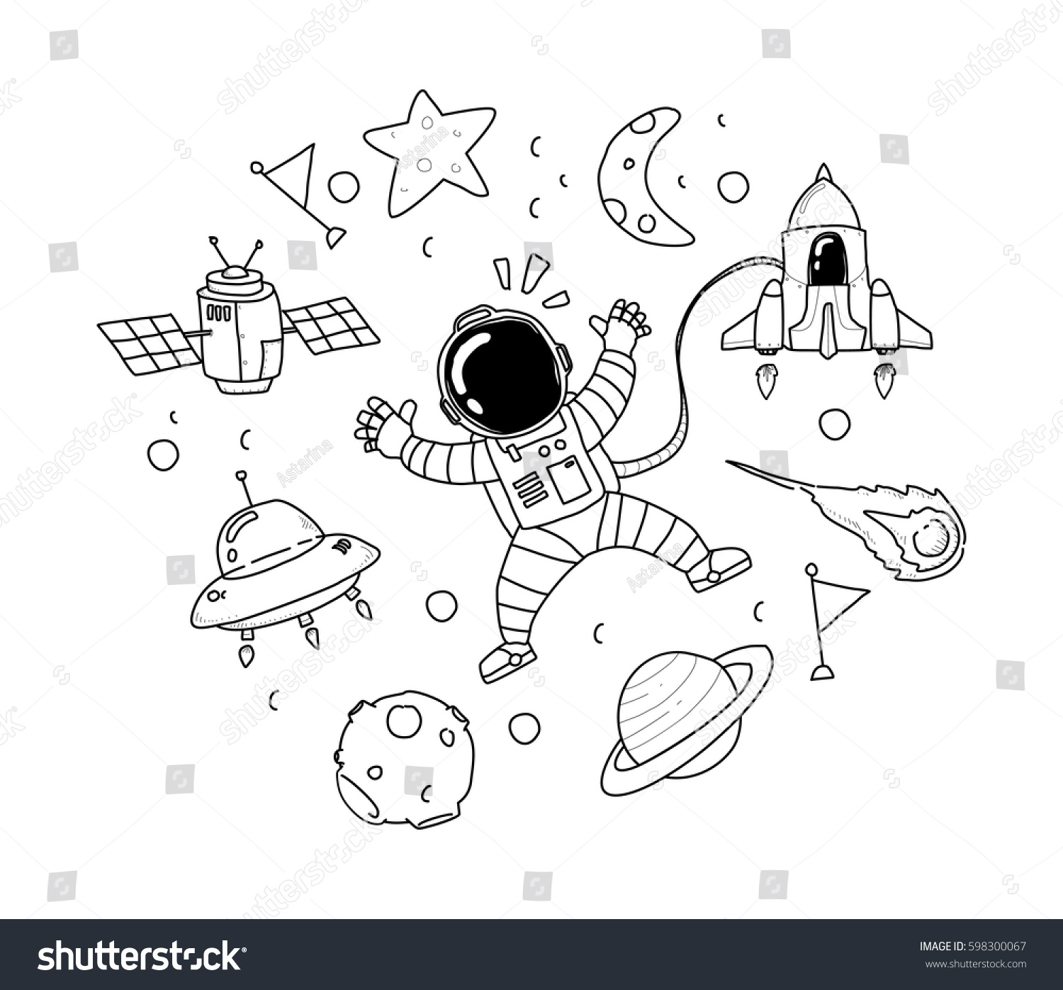 22,642 Outer space drawings Images, Stock Photos & Vectors | Shutterstock