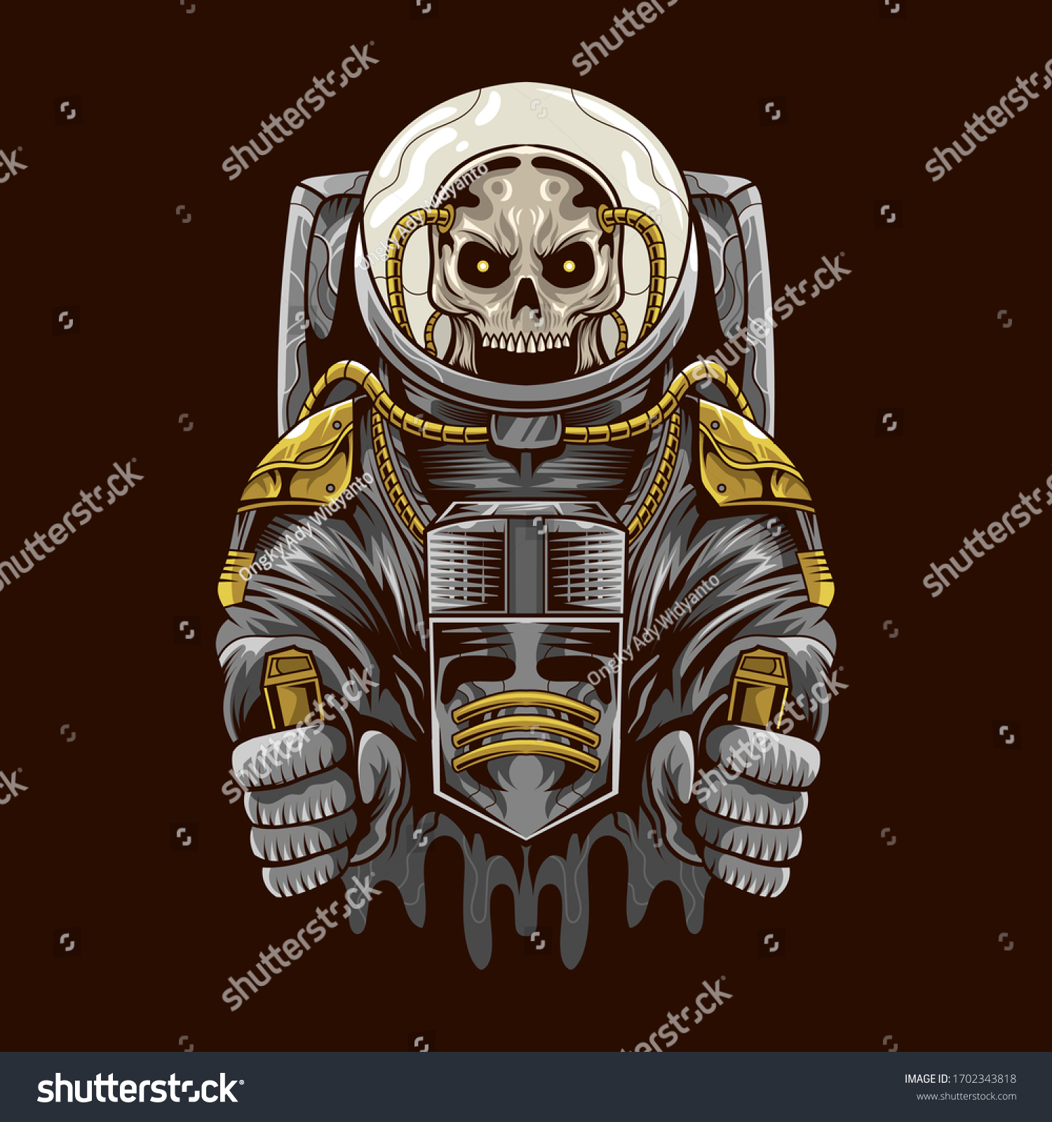 Astronaut Skull Space Suit Vector Illustration 库存矢量图(免版税)1702343818 ... Astronaut Skull Space Suit Vector Illustration 库存矢量图(免版税)1702343818 ...