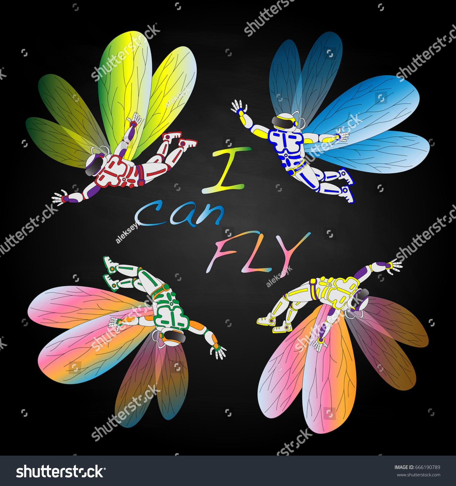 Astronaut Butterfly Wings Vector Image Stock Vector (Royalty Free ... Astronaut Butterfly Wings Vector Image Stock Vector (Royalty Free ...