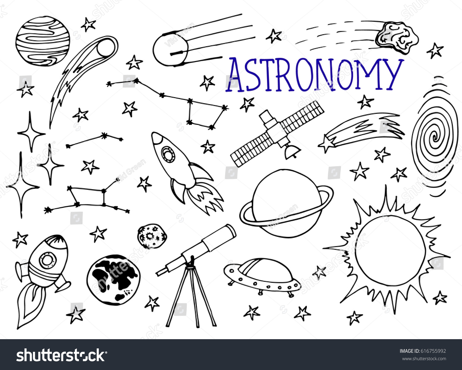 Astronomy Doodles