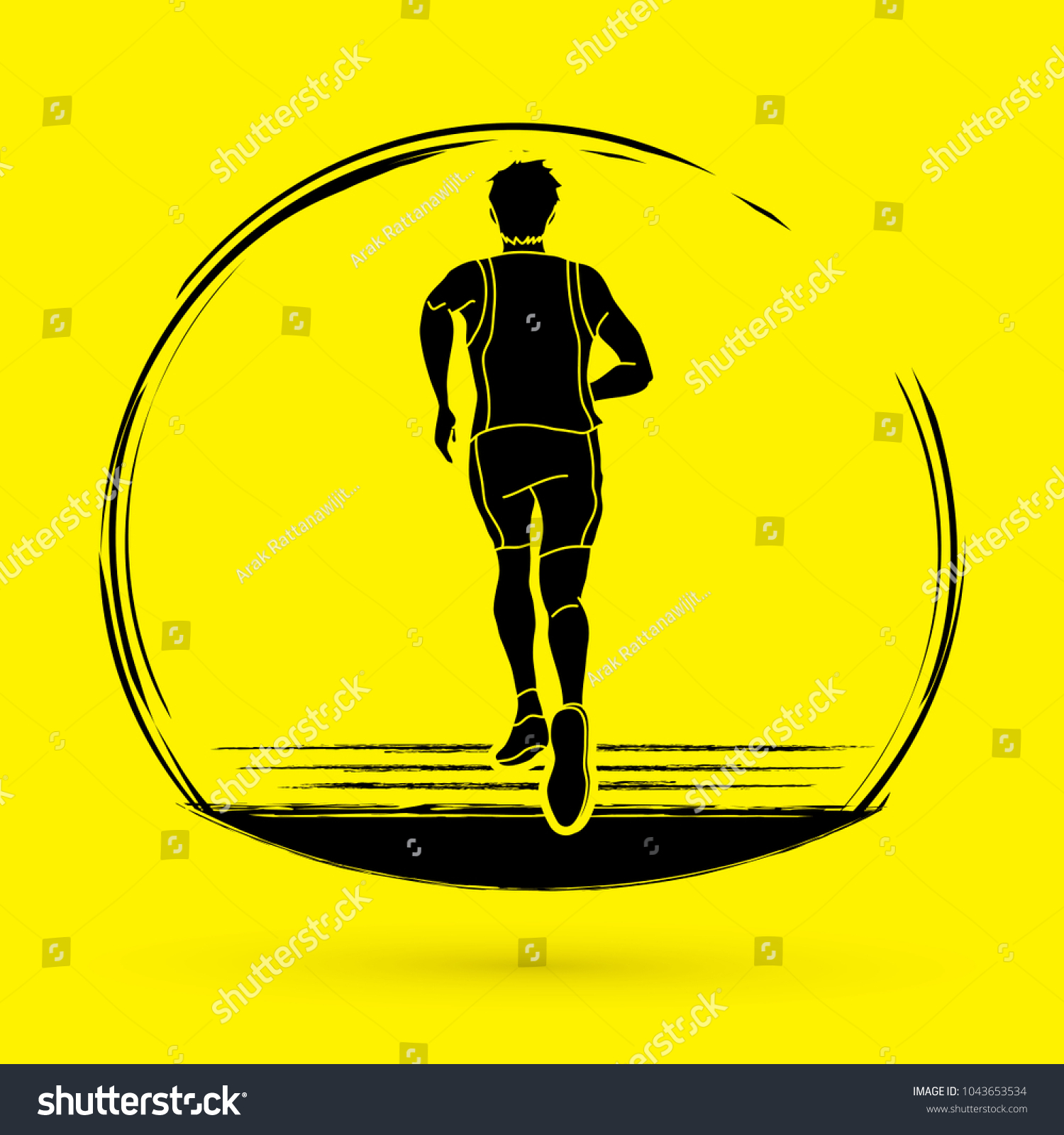 1,889 Back runner Stock Illustrations, Images & Vectors | Shutterstock