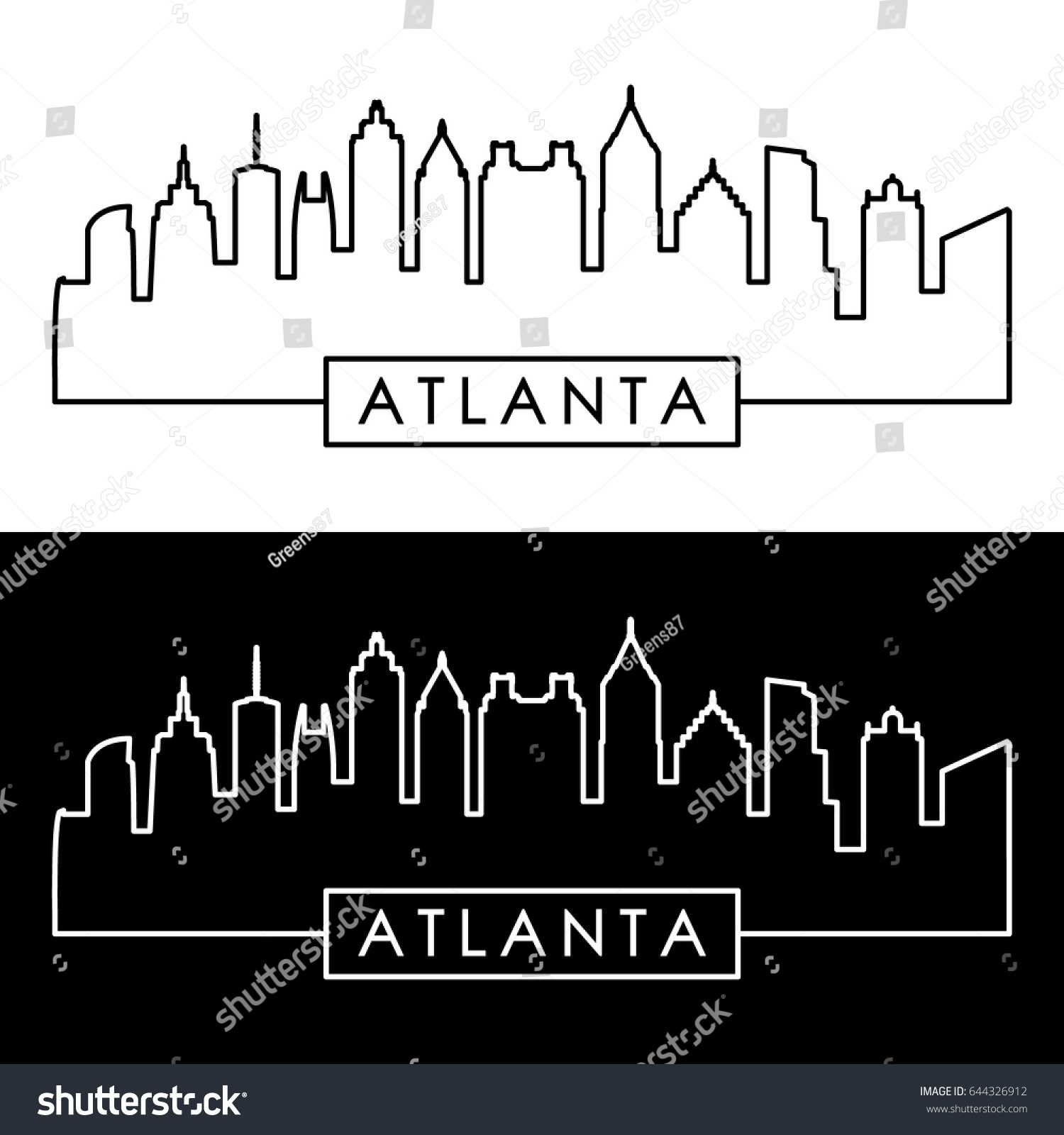 Atlanta Skyline Logo