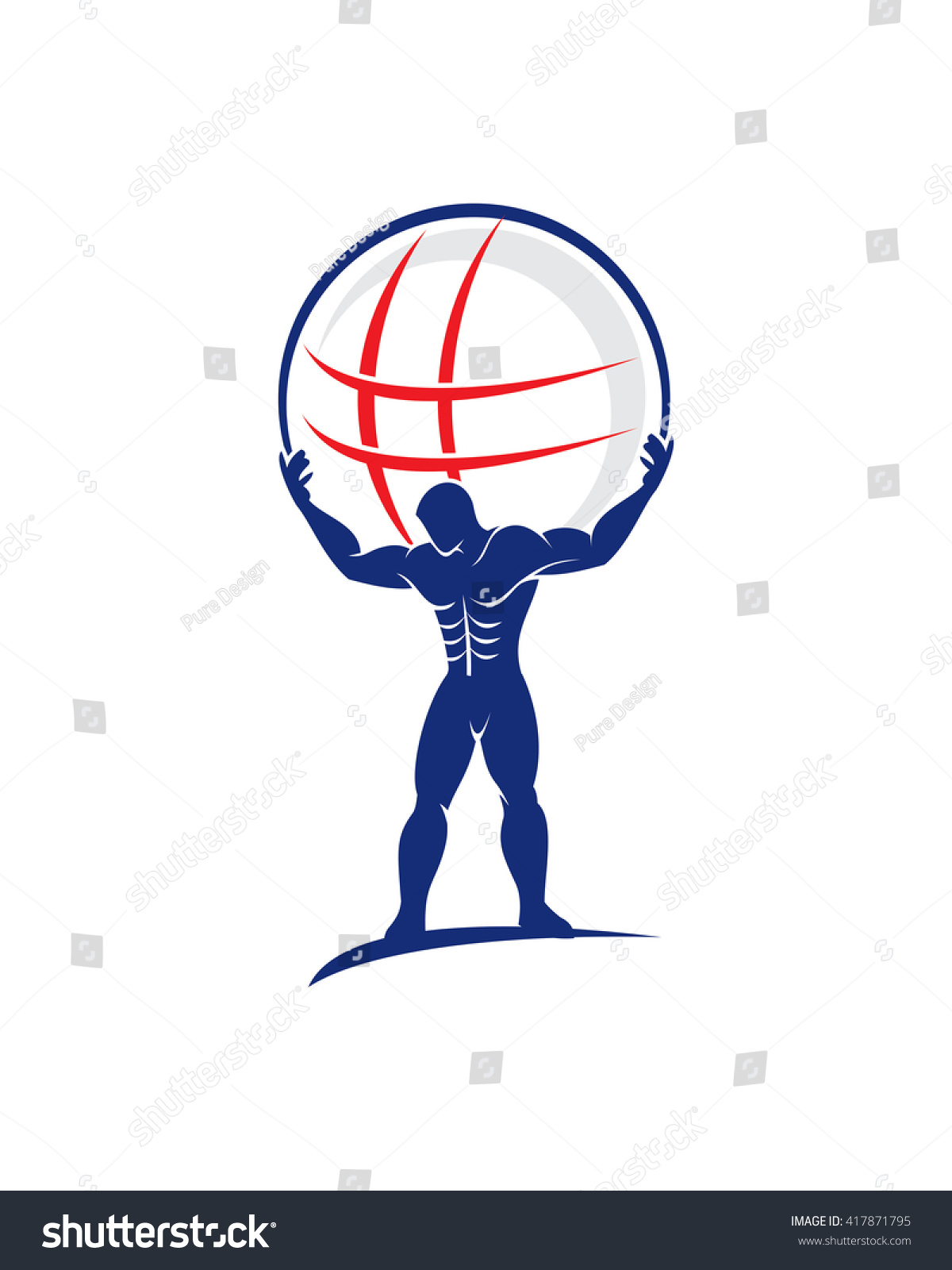 Atlas Stock Vector (Royalty Free) 417871795 | Shutterstock