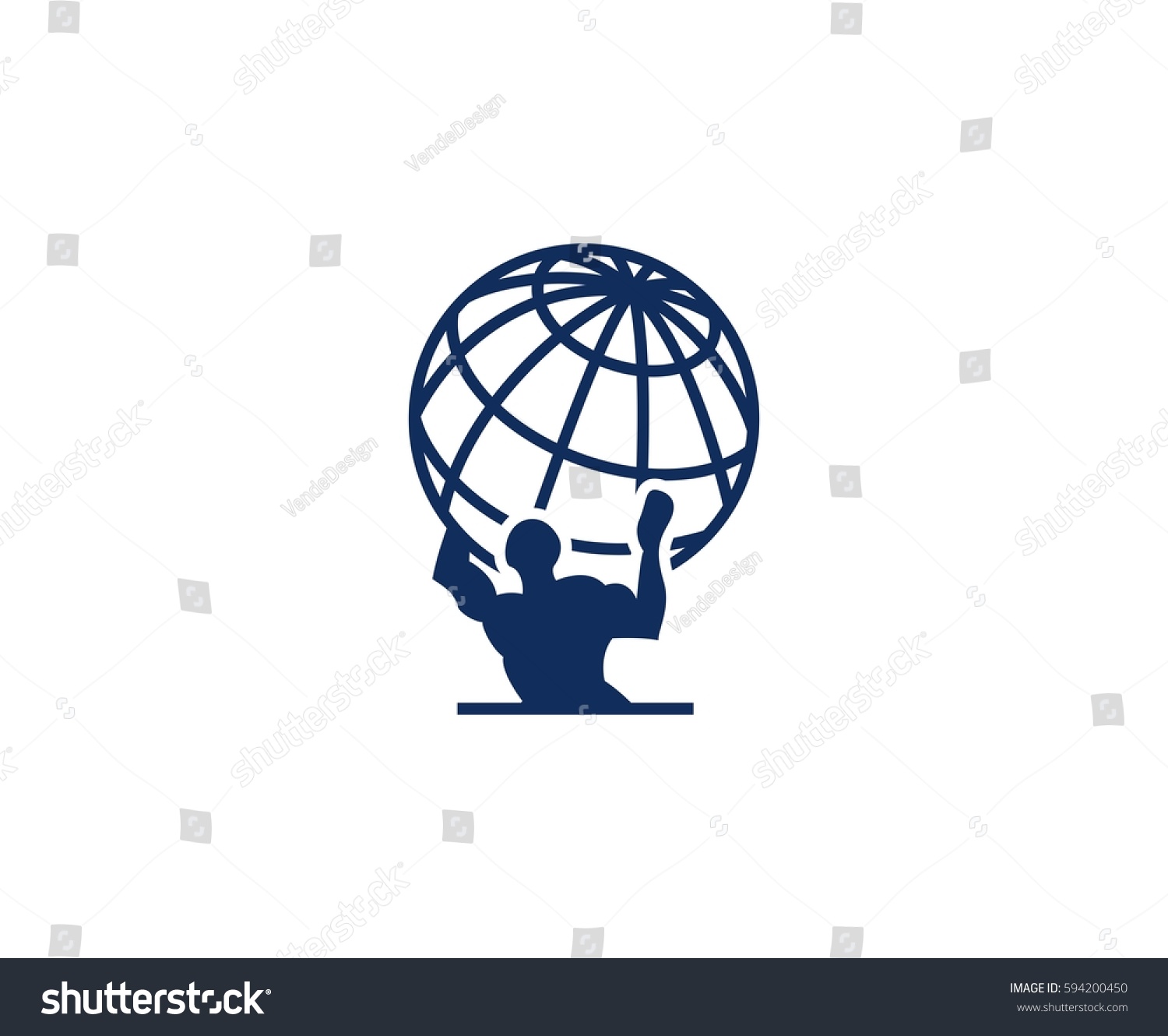 Atlas Logo Stock Vector (Royalty Free) 594200450 | Shutterstock