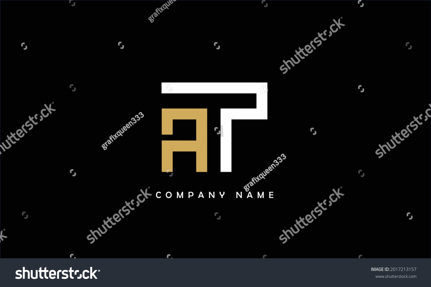 Atp Pta Alphabets Letters Logo Monogram Stock Vector (Royalty Free ...