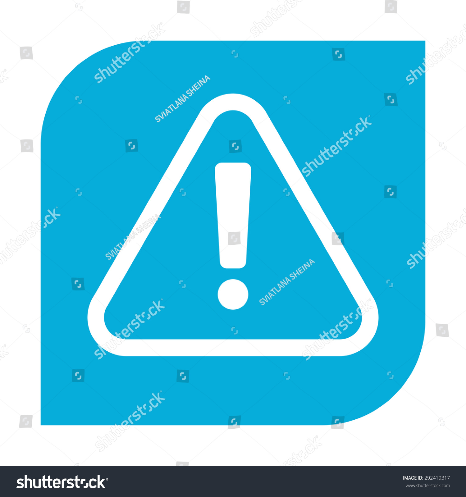 Attention Icon Stock Vector (Royalty Free) 292419317 | Shutterstock