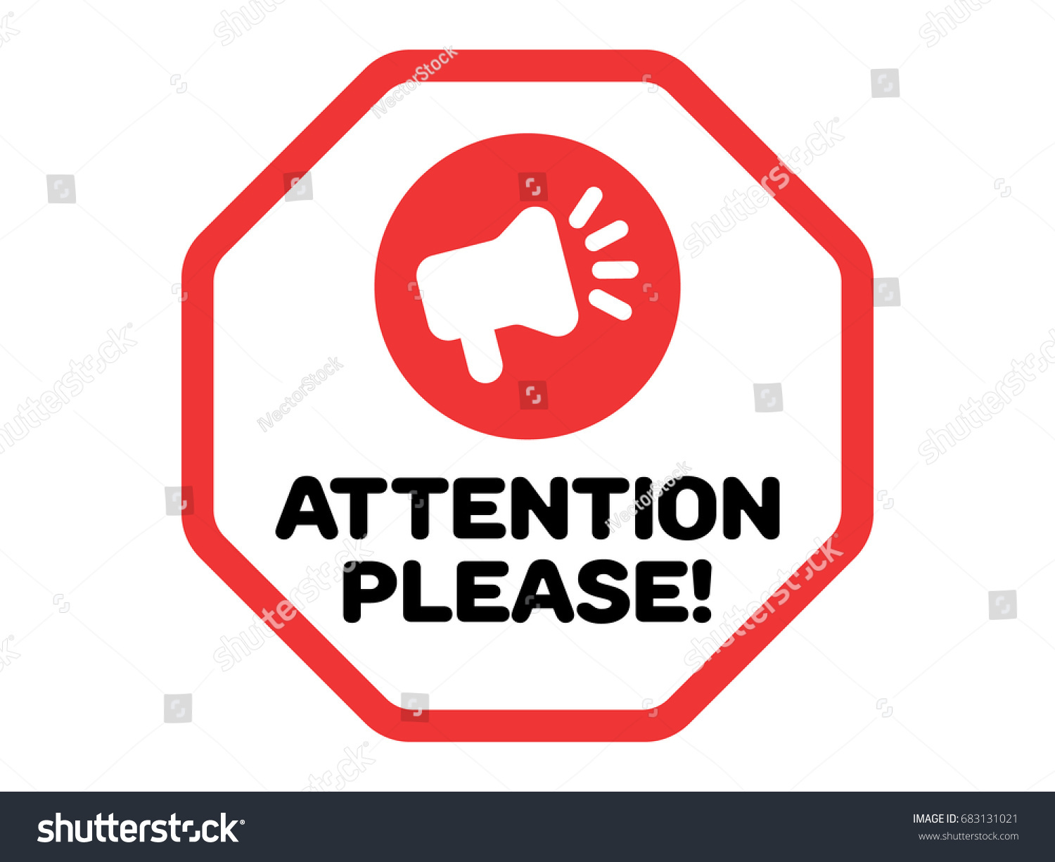 Attention Please Badge Vector Stop Sign: เวกเตอร์สต็อก (ปลอดค่า ... Attention Please Badge Vector Stop Sign: เวกเตอร์สต็อก (ปลอดค่า ...