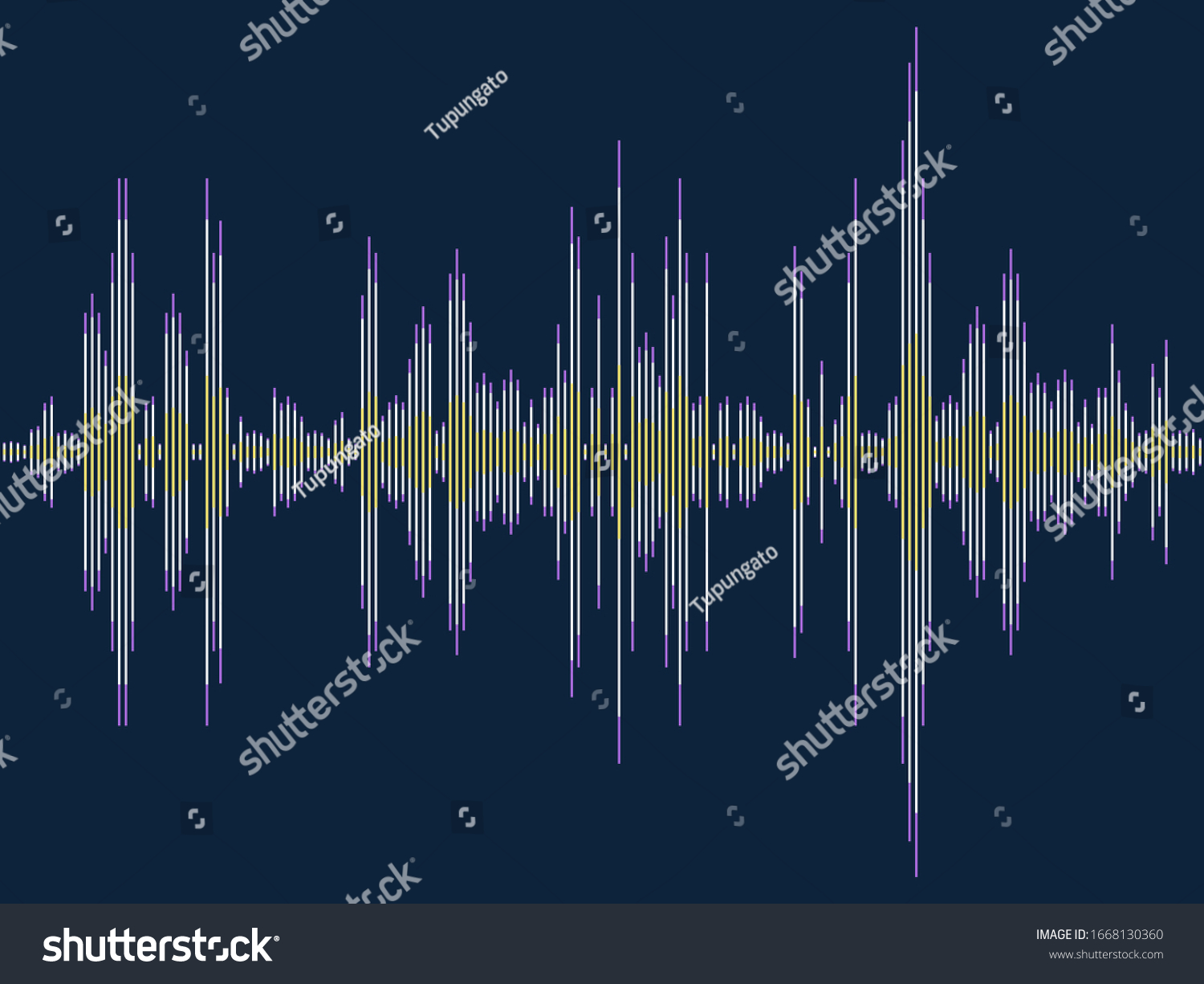 Audio Sound Wave Graphics Vector Soundwave Stock Vector (Royalty Free ...