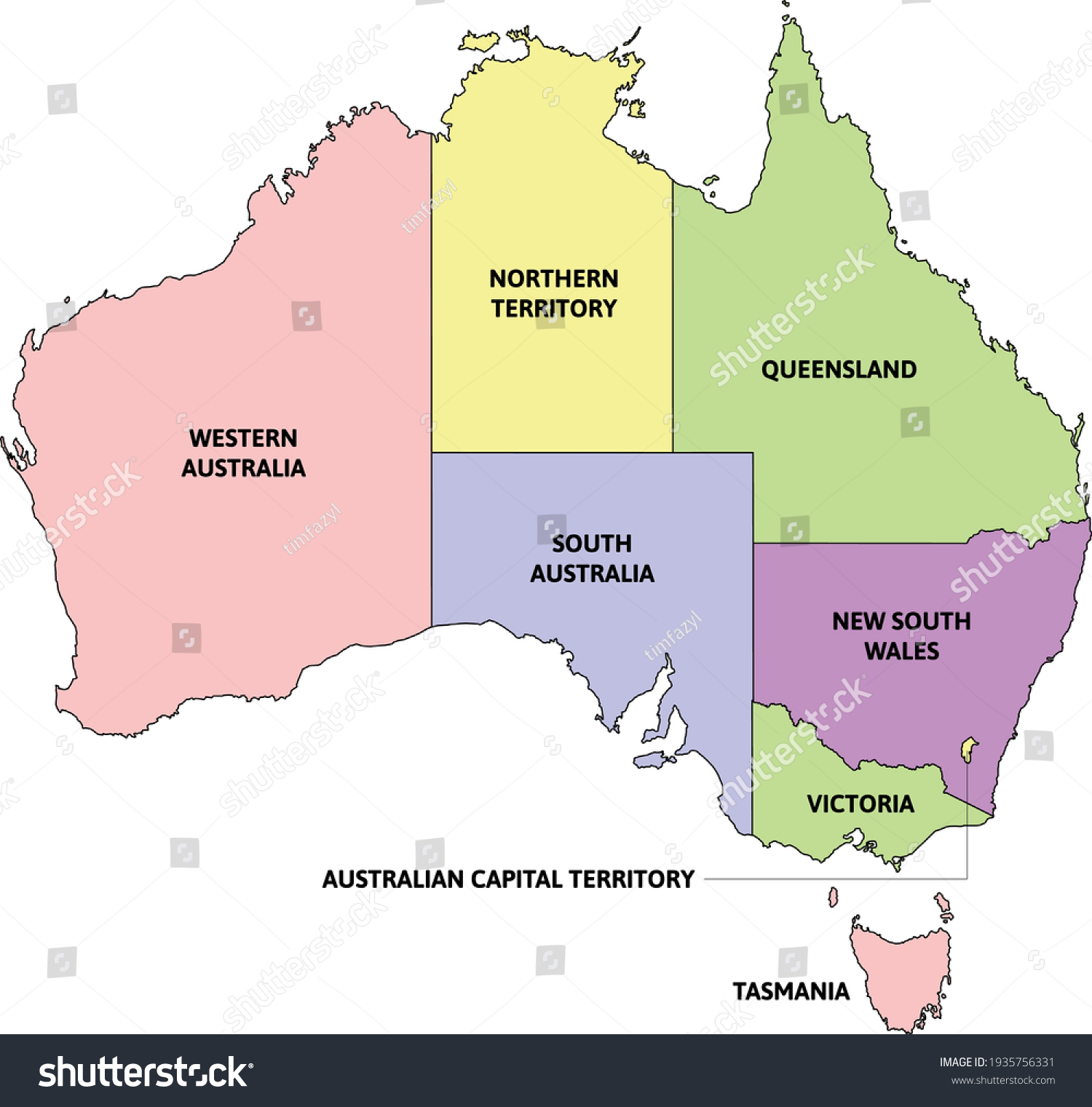 4,304 Australia provinces Images, Stock Photos & Vectors | Shutterstock