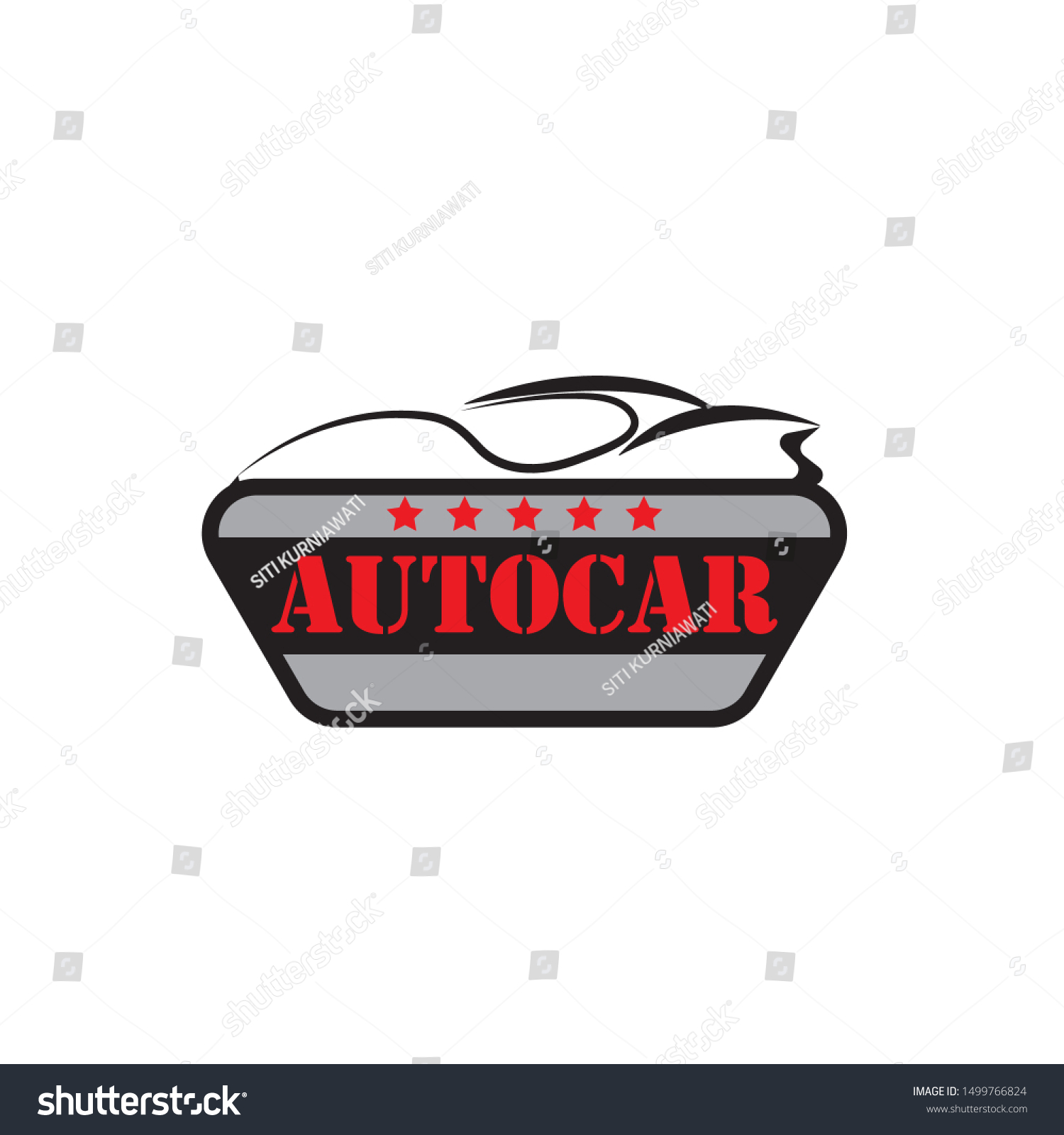 Auto Car Logo Template Vector Icon 库存矢量图（免版税）1499766824 | Shutterstock
