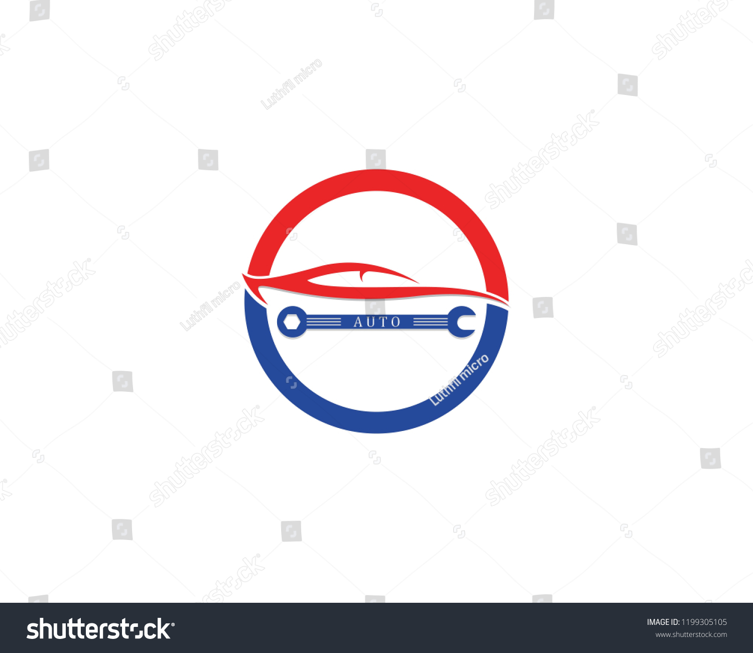 Auto Car Logos Template Stock Vector (Royalty Free) 1199305105 ...