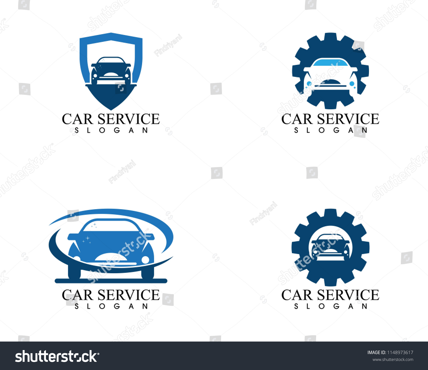 Auto Car Service Logo Design Vector: เวกเตอร์สต็อก (ปลอดค่าลิขสิทธิ์ ...