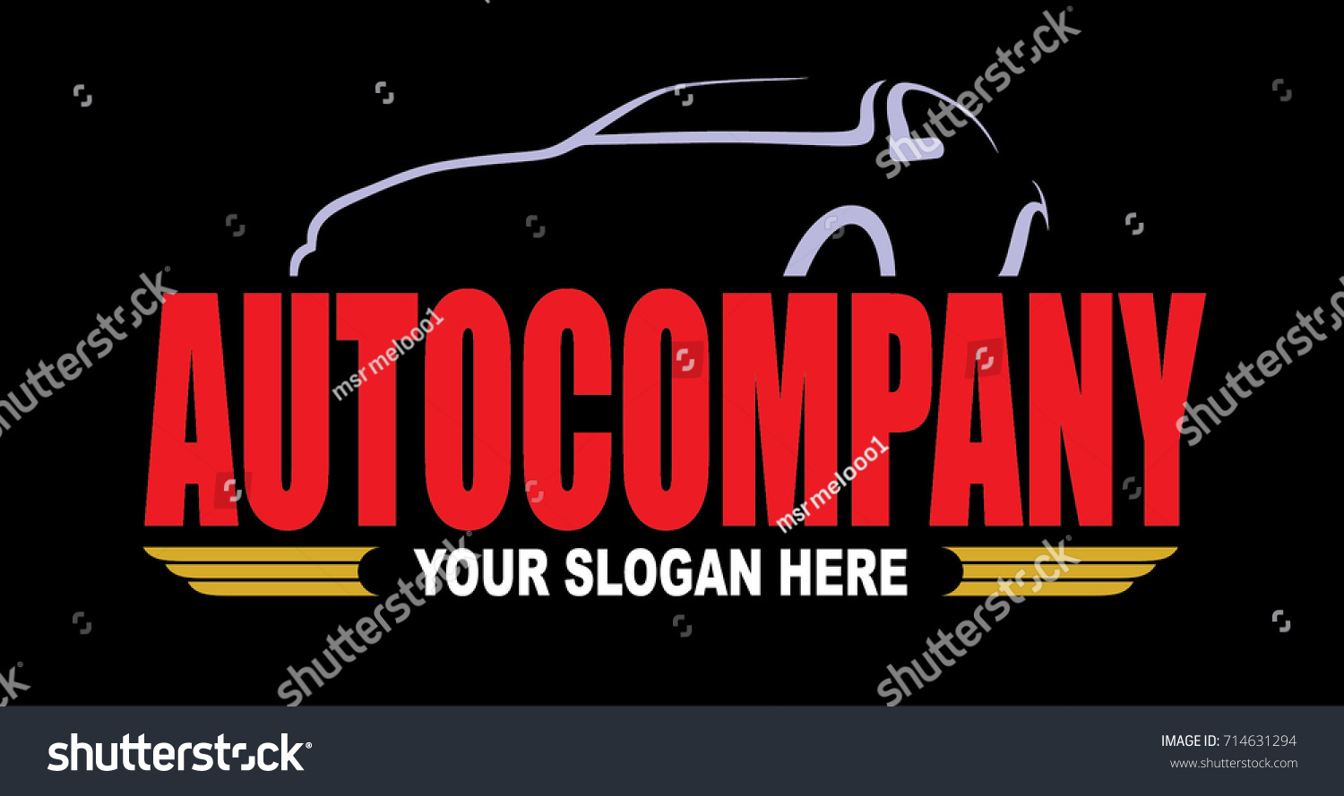 Auto Company Logo: เวกเตอร์สต็อก (ปลอดค่าลิขสิทธิ์) 714631294 ...