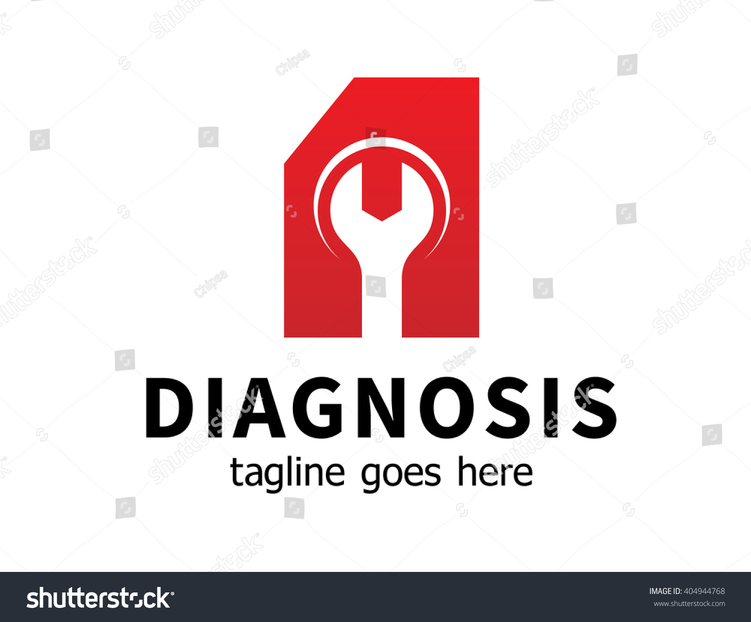 Auto Diagnostic Service Logo Stock Vector (Royalty Free) 404944768 ...