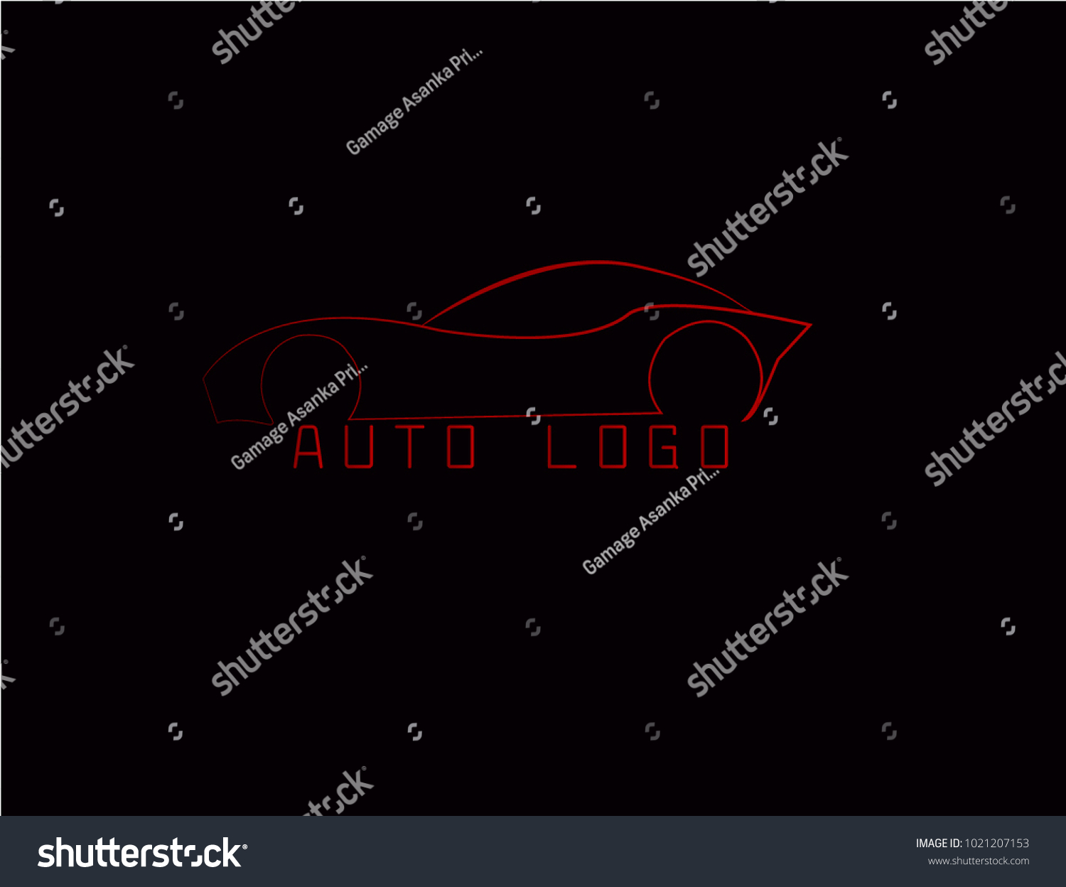 Auto Logo Vector Illustration: vector de stock (libre de regalías ...