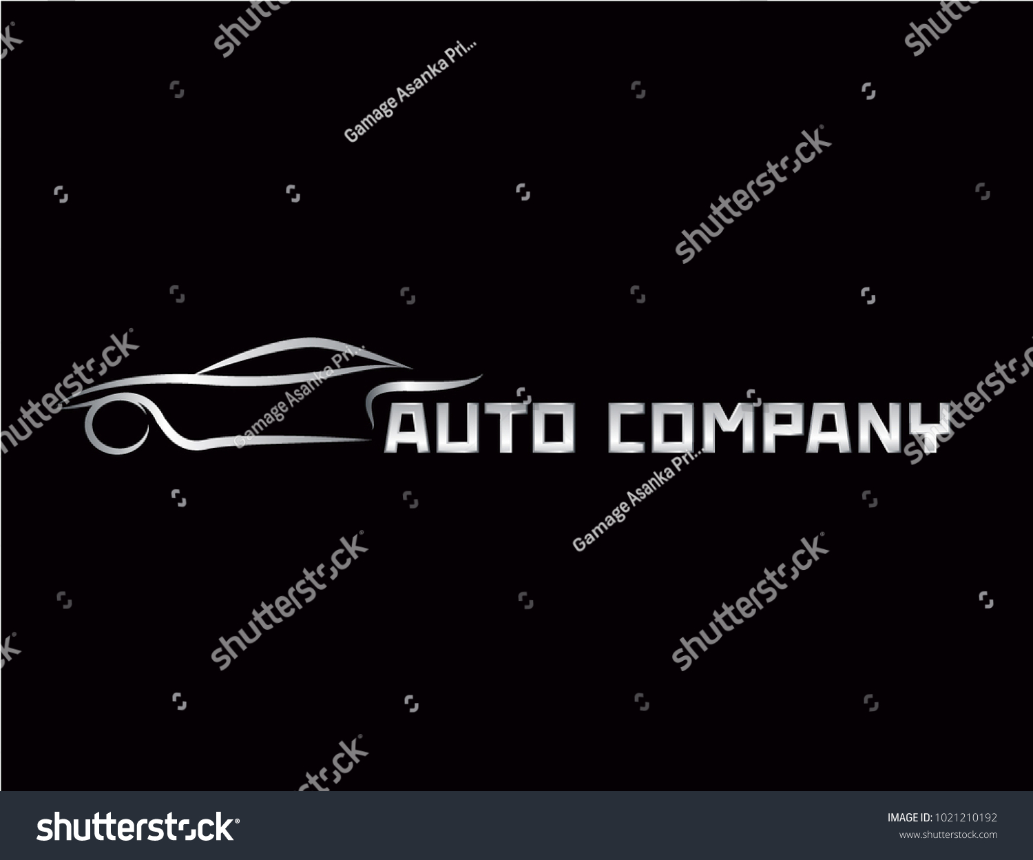 Vektor Stok Auto Logo Vector Illustration (Tanpa Royalti) 1021210192 ...