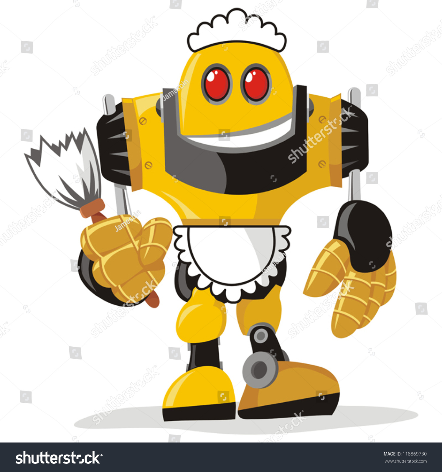 Auto Maid Stock Vector (Royalty Free) 118869730 | Shutterstock