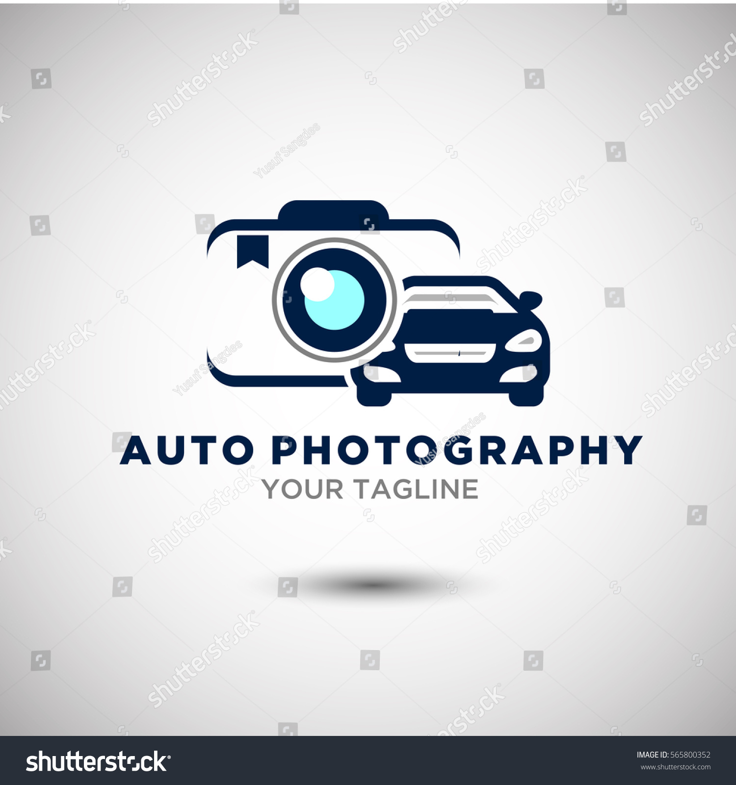 Auto Photography Logo Vector Logo Template: vetor stock (livre de ...