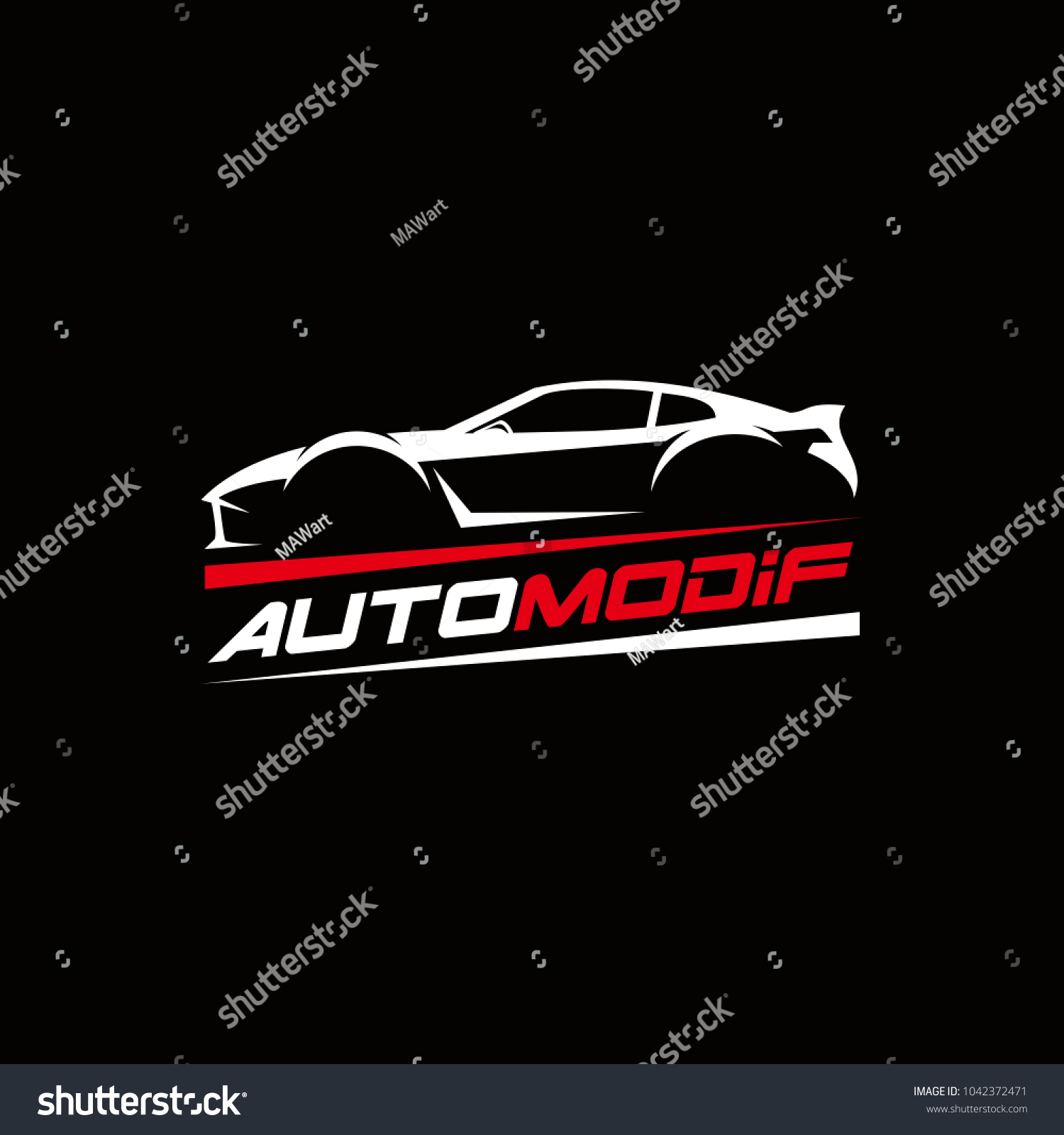 Automotif Car Logo Vector Stock Vector (Royalty Free) 1042372471 ...