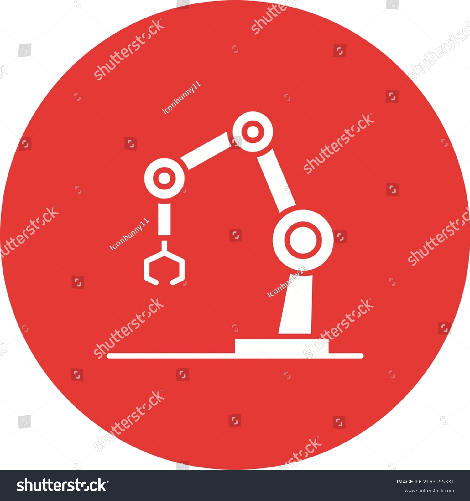 Autonomous Robotics Icon Vector Image Can Stock Vector (Royalty Free ...