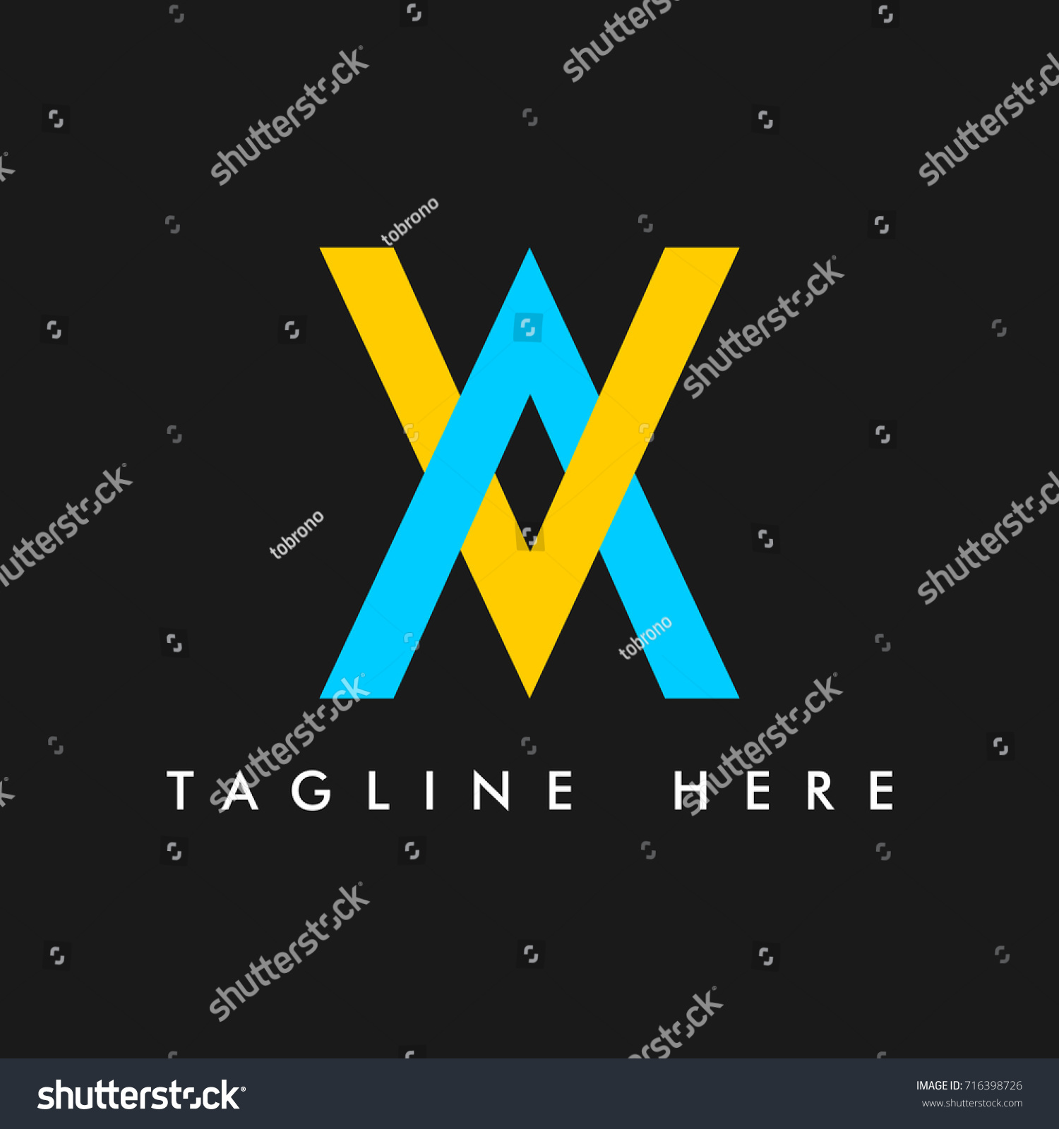 Av Company Logo Vector Template Design Stock Vector (Royalty Free ...