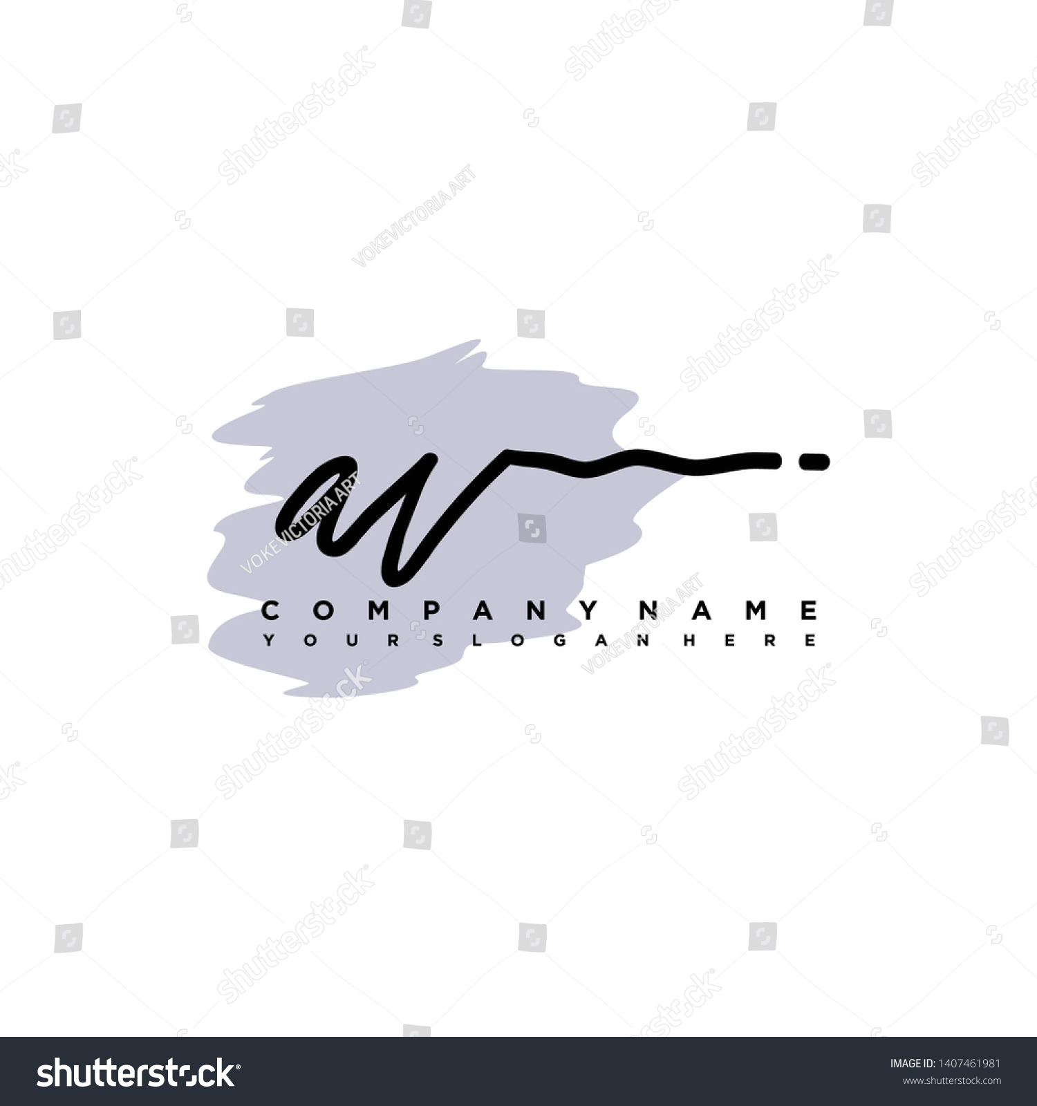 Av Initial Signature Logo Handwriting Logo Stock Vector (Royalty Free ...