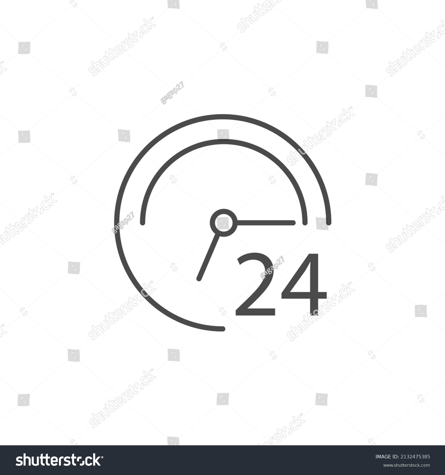 Availability Icons Symbol Vector Elements Infographic Stock Vector ...