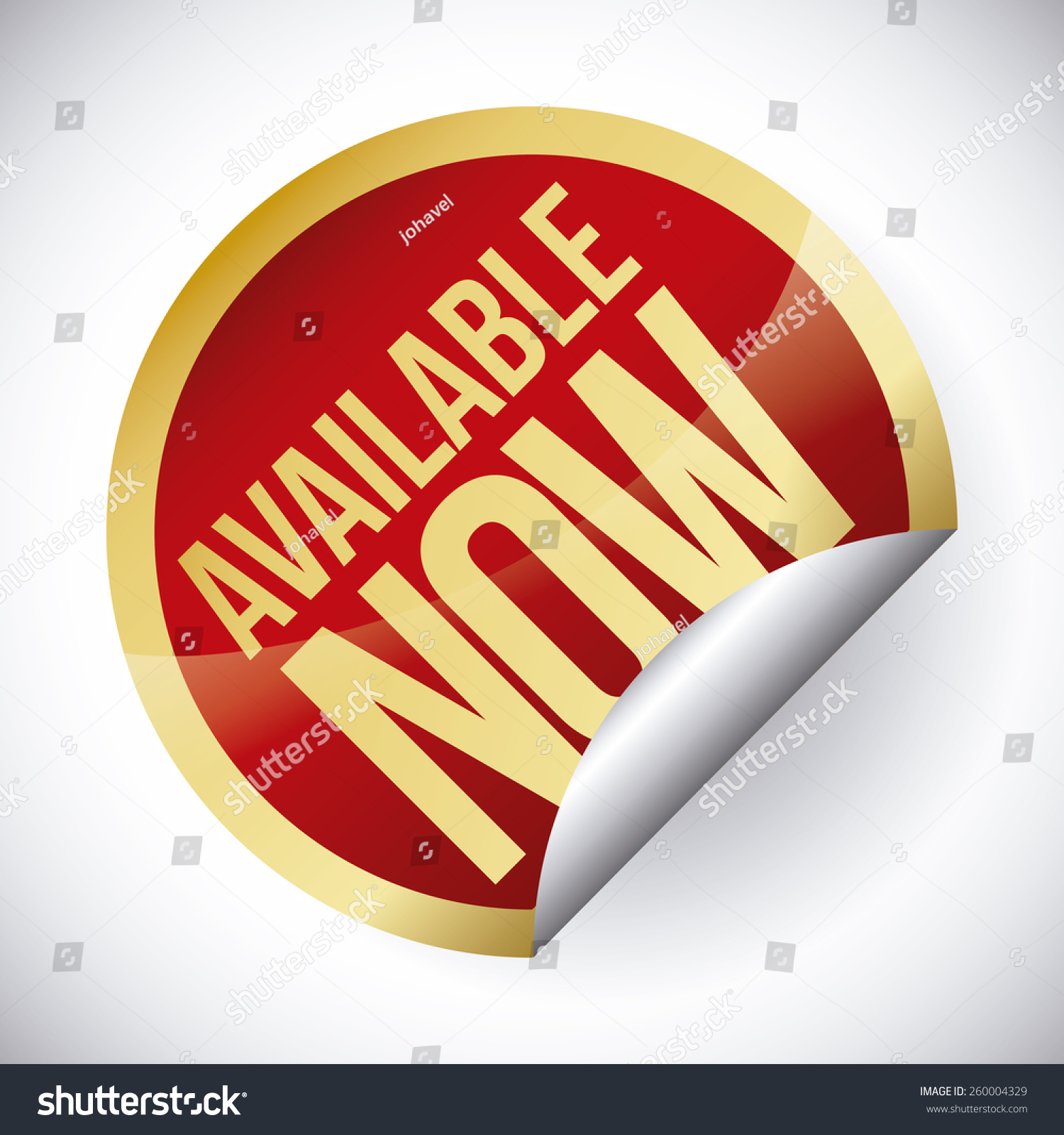 Available Label Design Vector Illustration Stock Vector (Royalty Free ...
