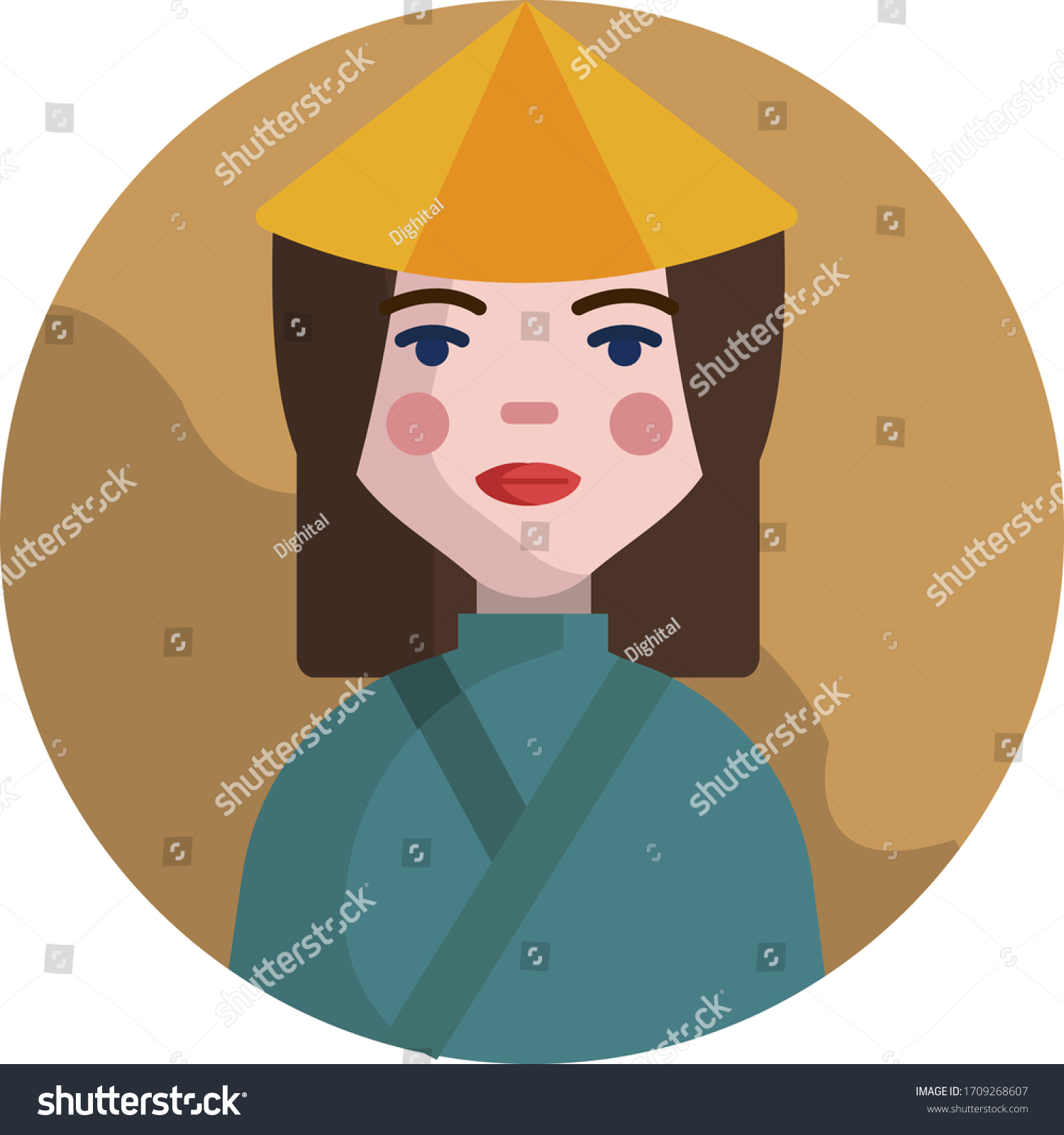 Avatar Female User Vector Avatar: เวกเตอร์สต็อก (ปลอดค่าลิขสิทธิ์ ...