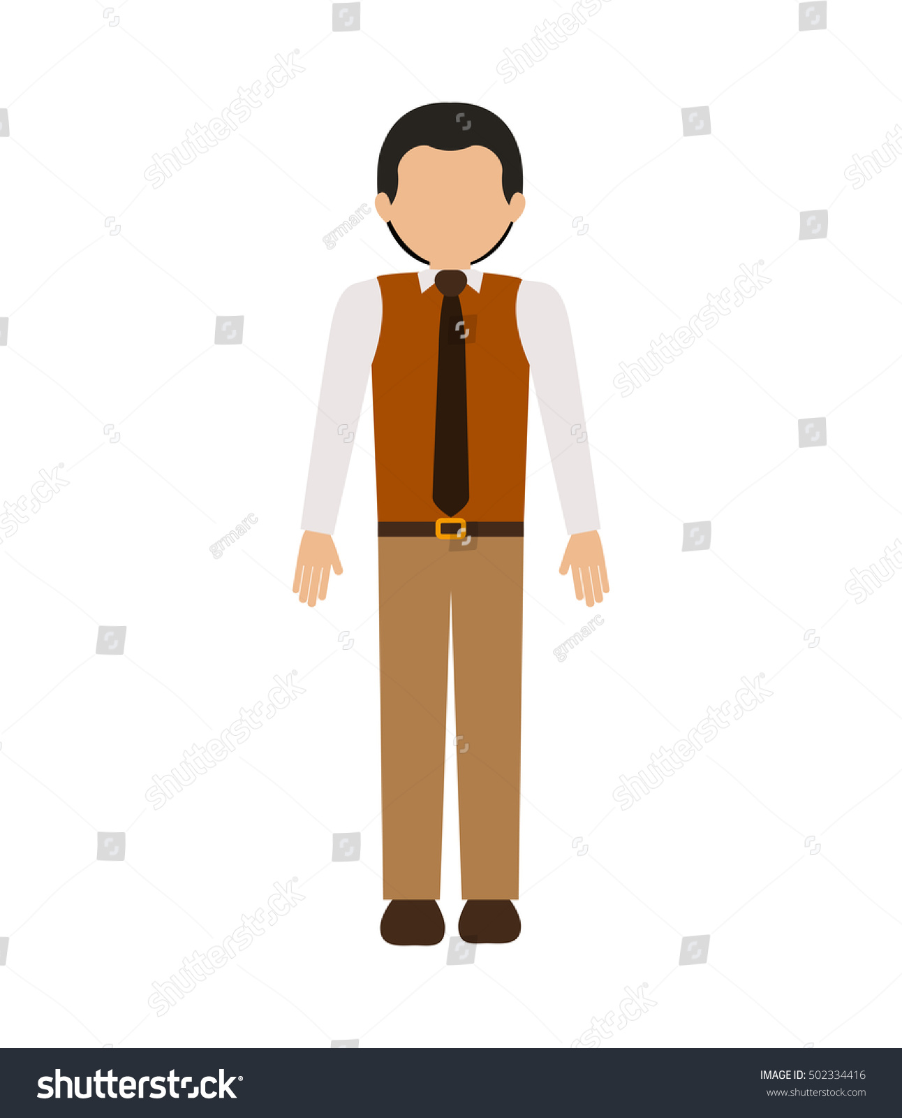 Avatar Man Cartoon Stock Vector (Royalty Free) 502334416 | Shutterstock