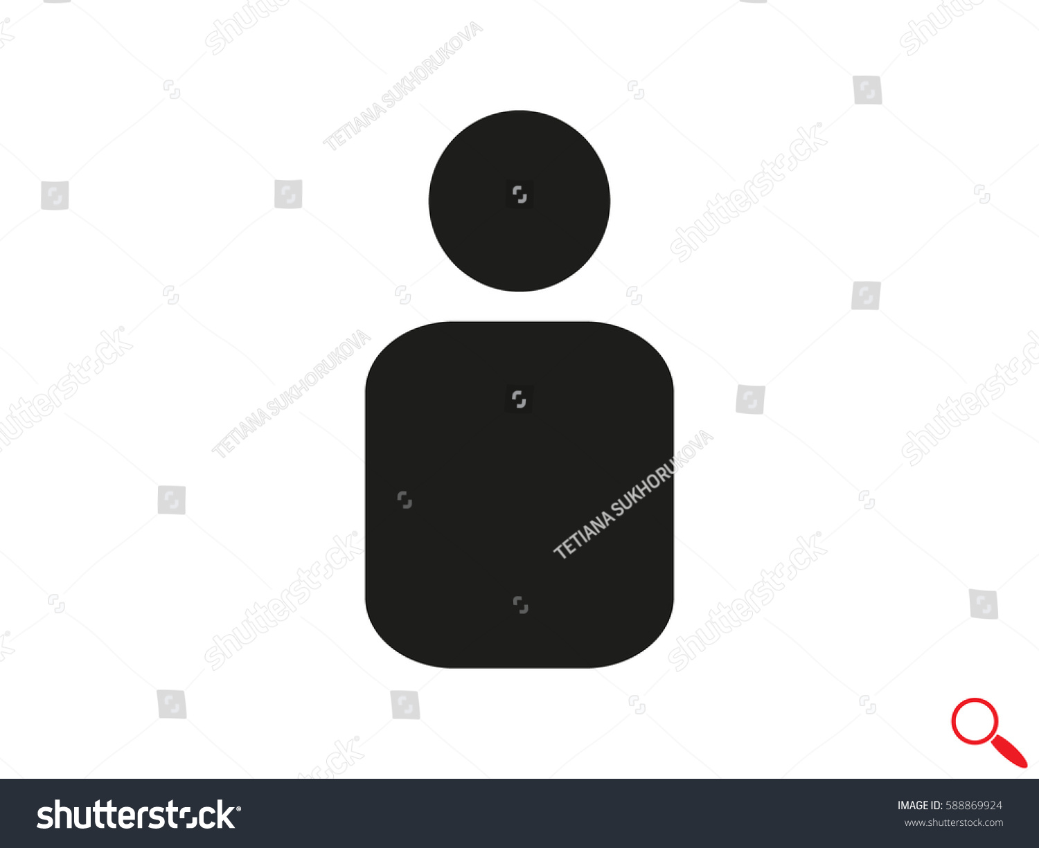 Avatars User Man Icon Vector Illustration Stock Vector (Royalty Free ...