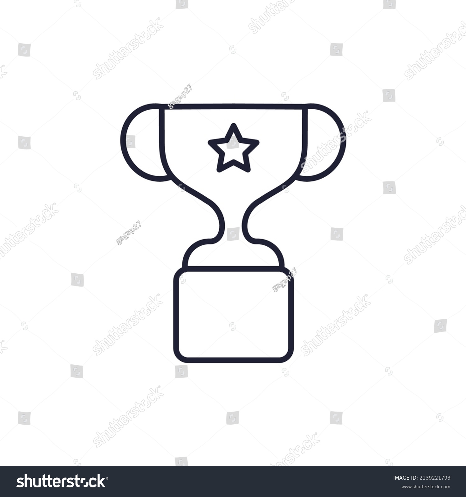 Award Icons Symbol Vector Elements Infographic Stock Vector (Royalty ...