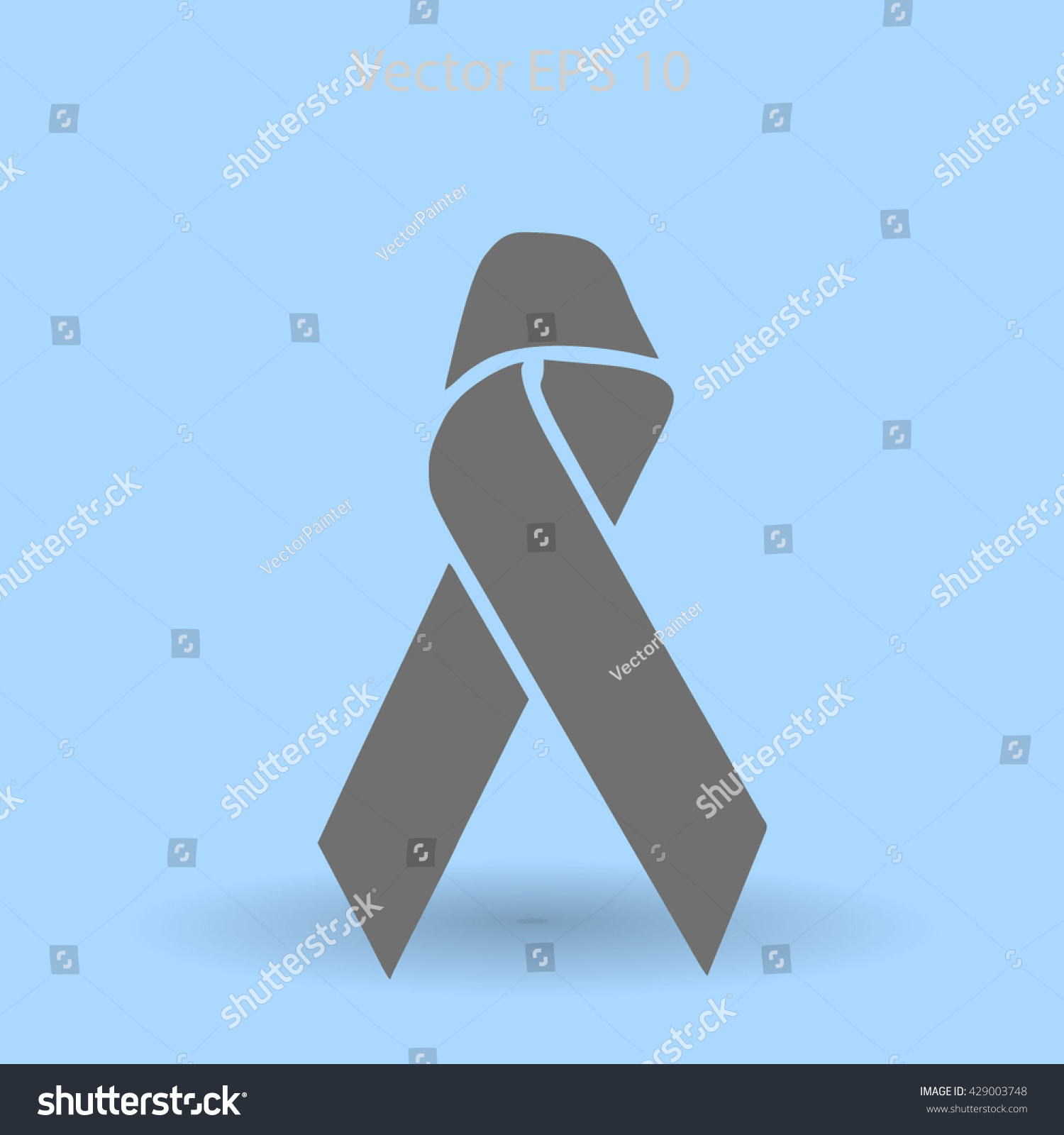 Awareness Ribbon Vector Illustration Stock Vector (Royalty Free ...
